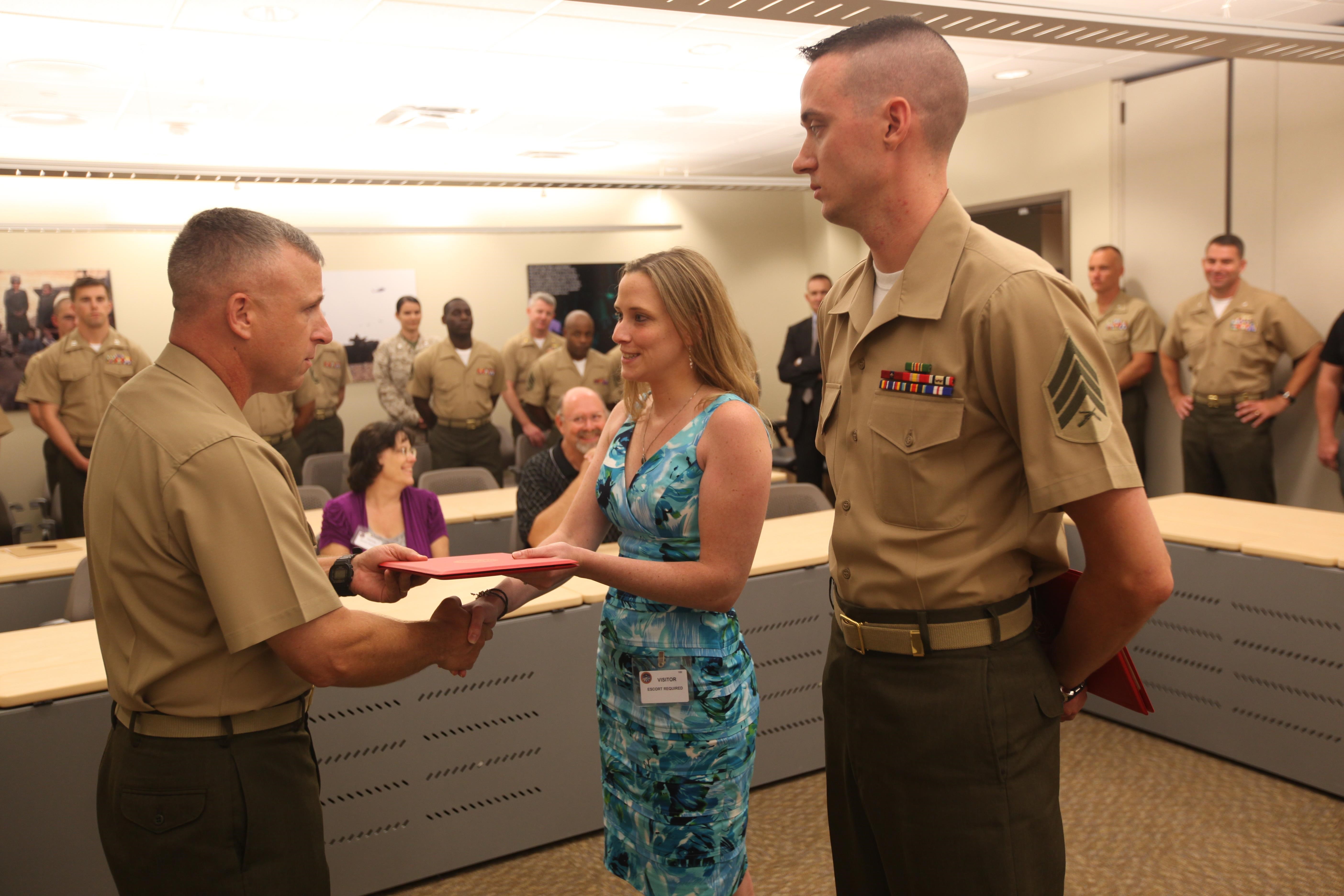 Sgt Flowers Reenlistment