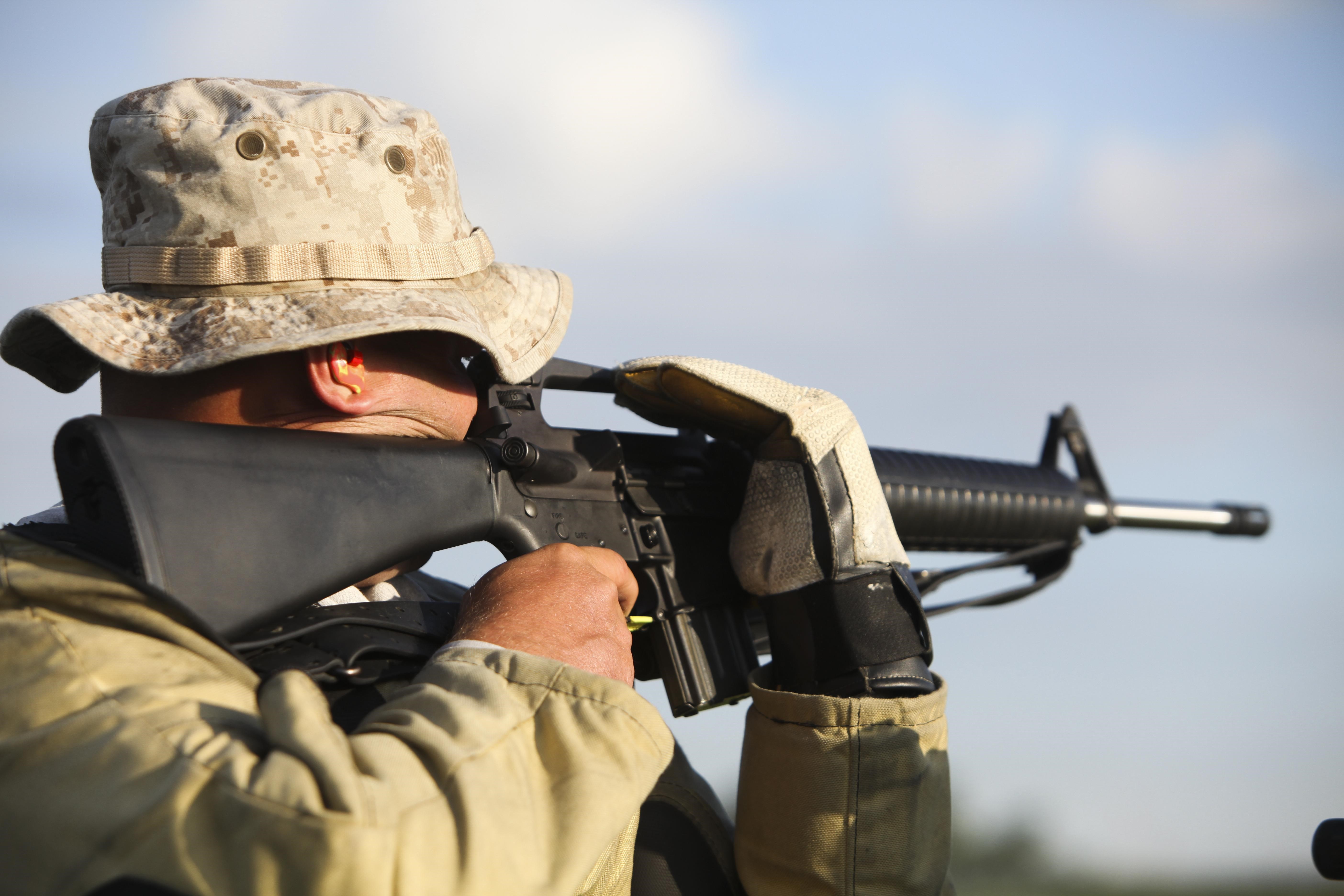 Reserve Marine stands up to challenge at Civilian Marksmanship Program ...
