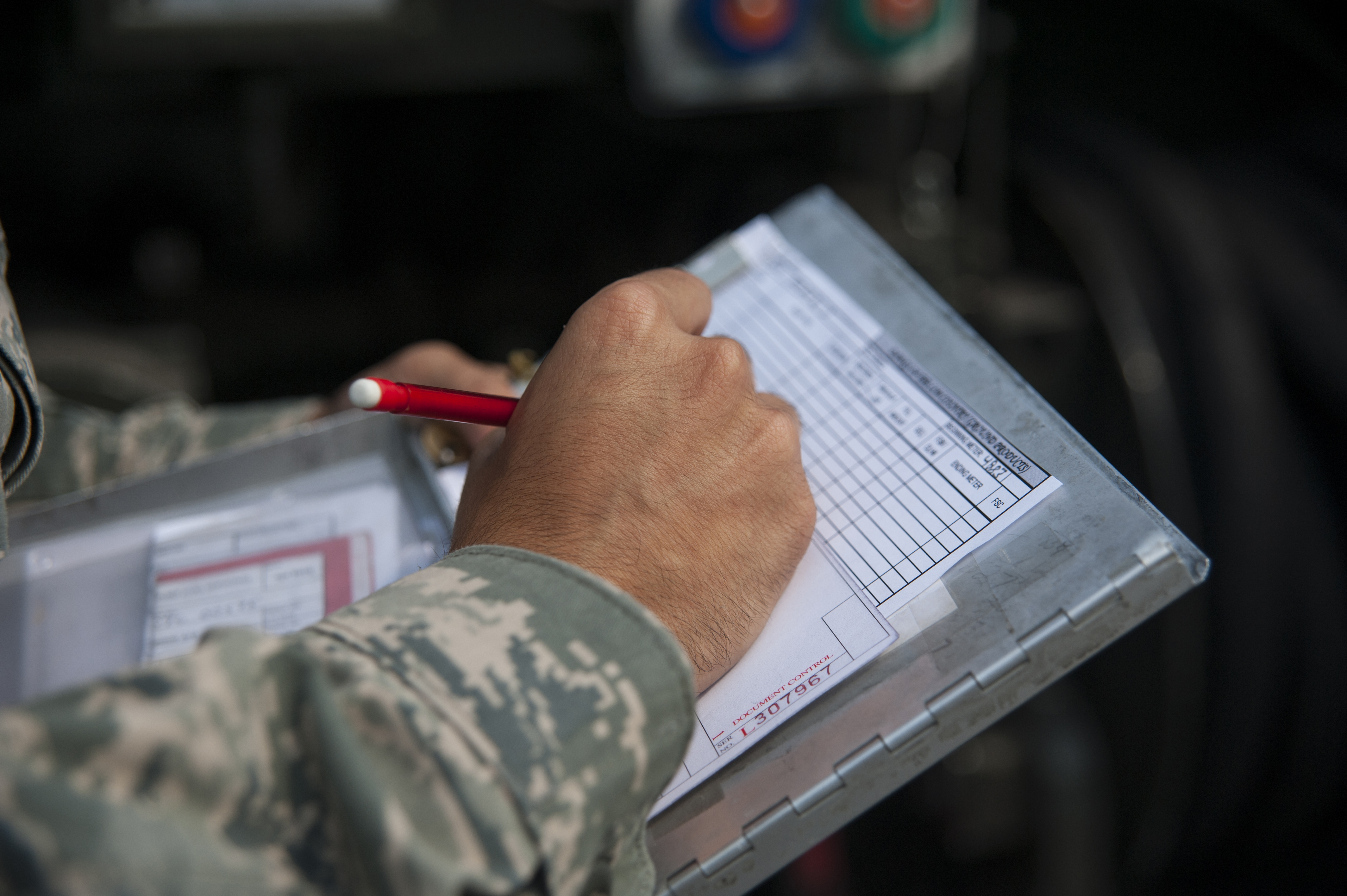 POL fuels Airmen service vehicles at Naval Weapons Station