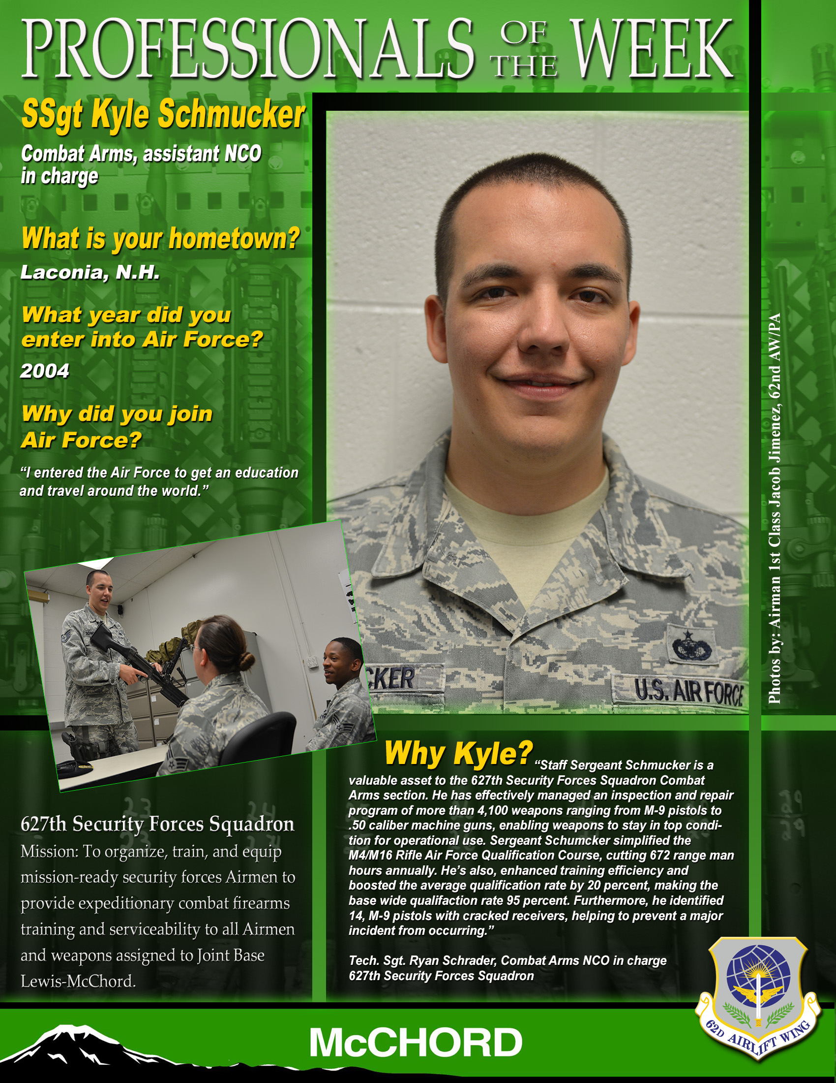 Professional of the week