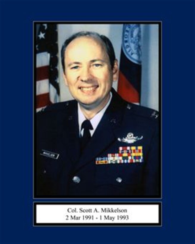 Col. Scott A. Mikkelson