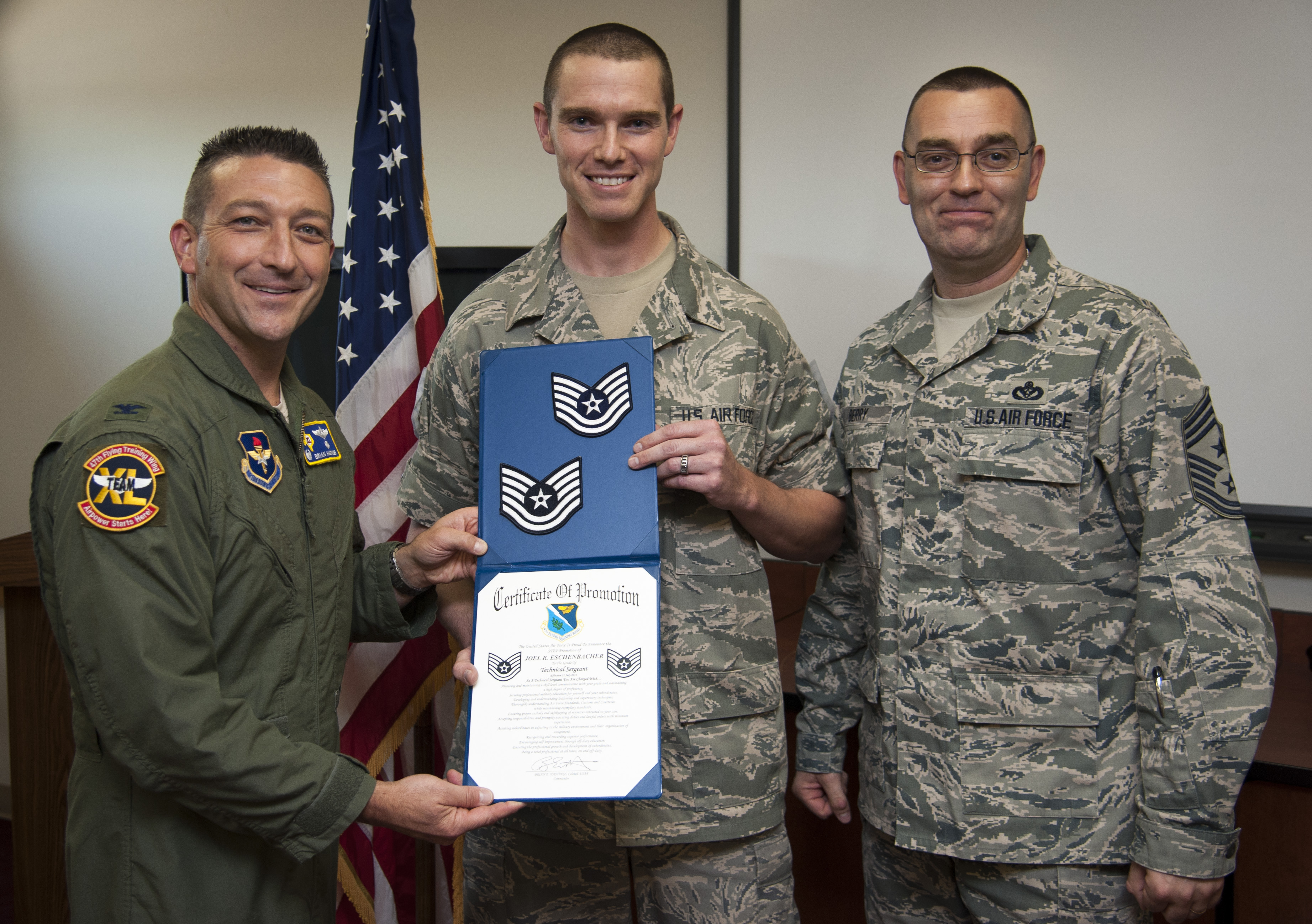 Laughlin airman takes STEP forward > Air Education and Training Command ...