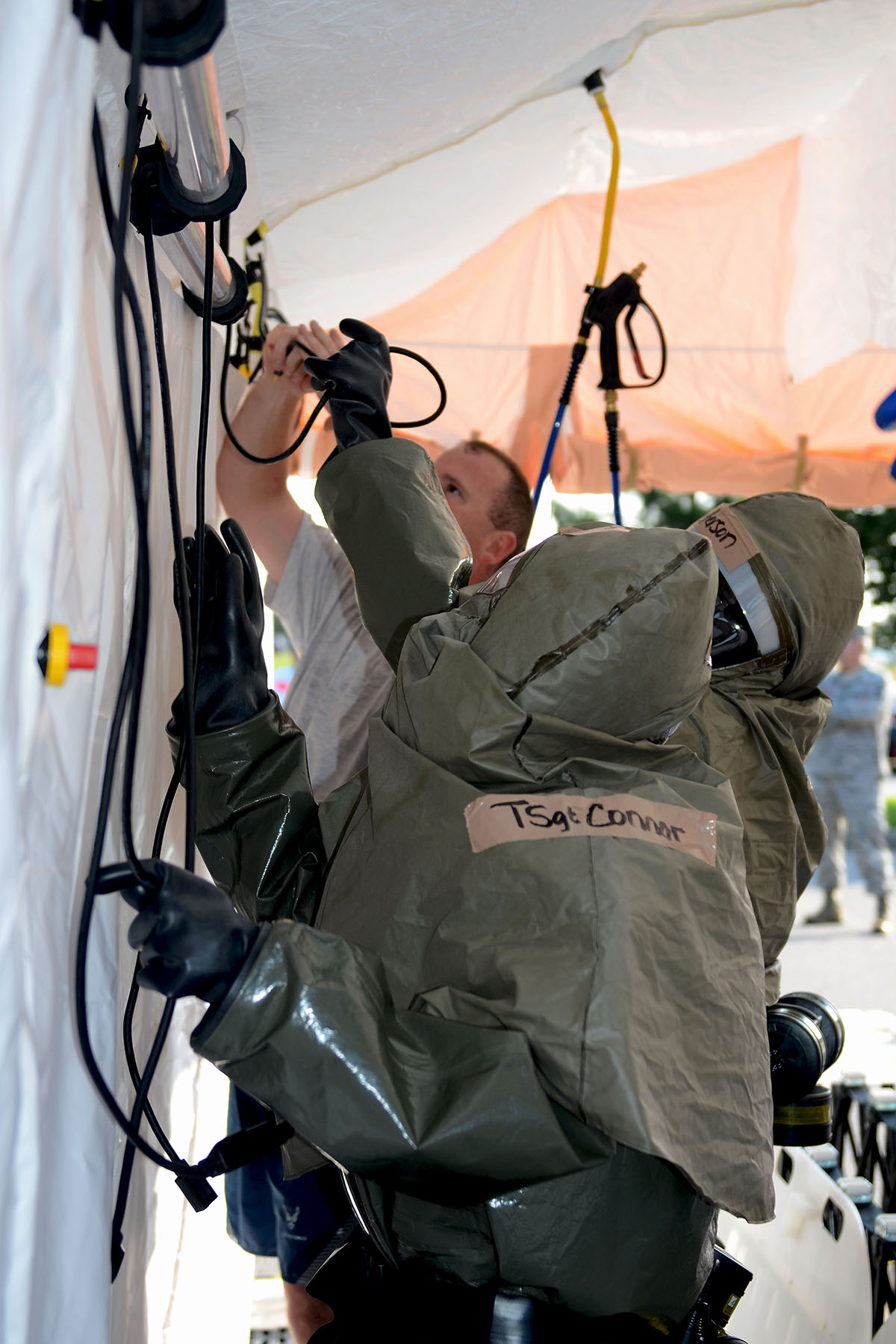 McEntire's Patient Decon Team trains to save lives > 169th Fighter Wing ...