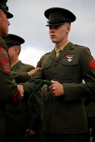 Marines wear French unit award honoring Fighting Fifth legacy