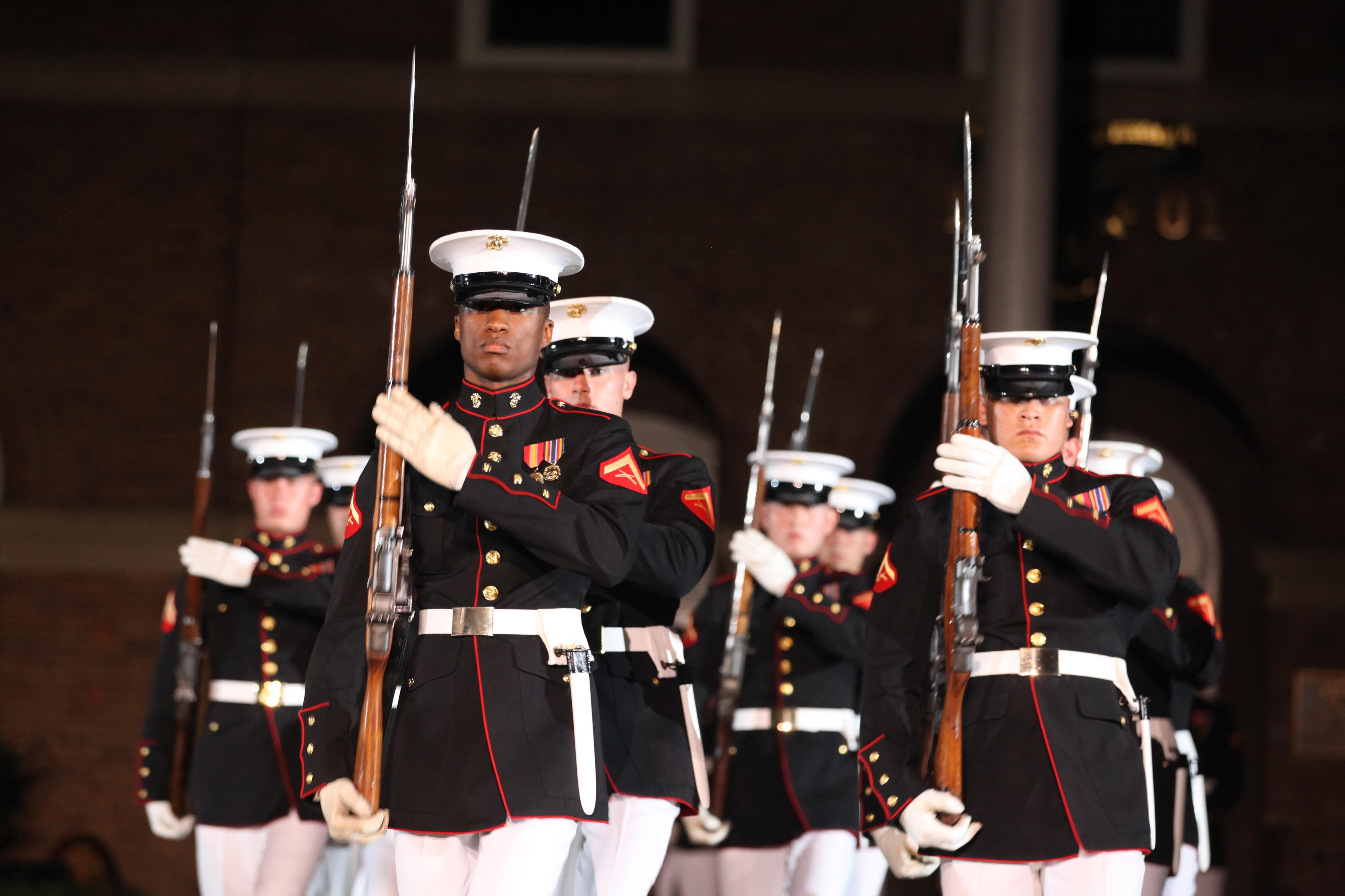 Sgt. Maj. Micheal P. Barrett, the 17th Sergeant Major of the Marine ...