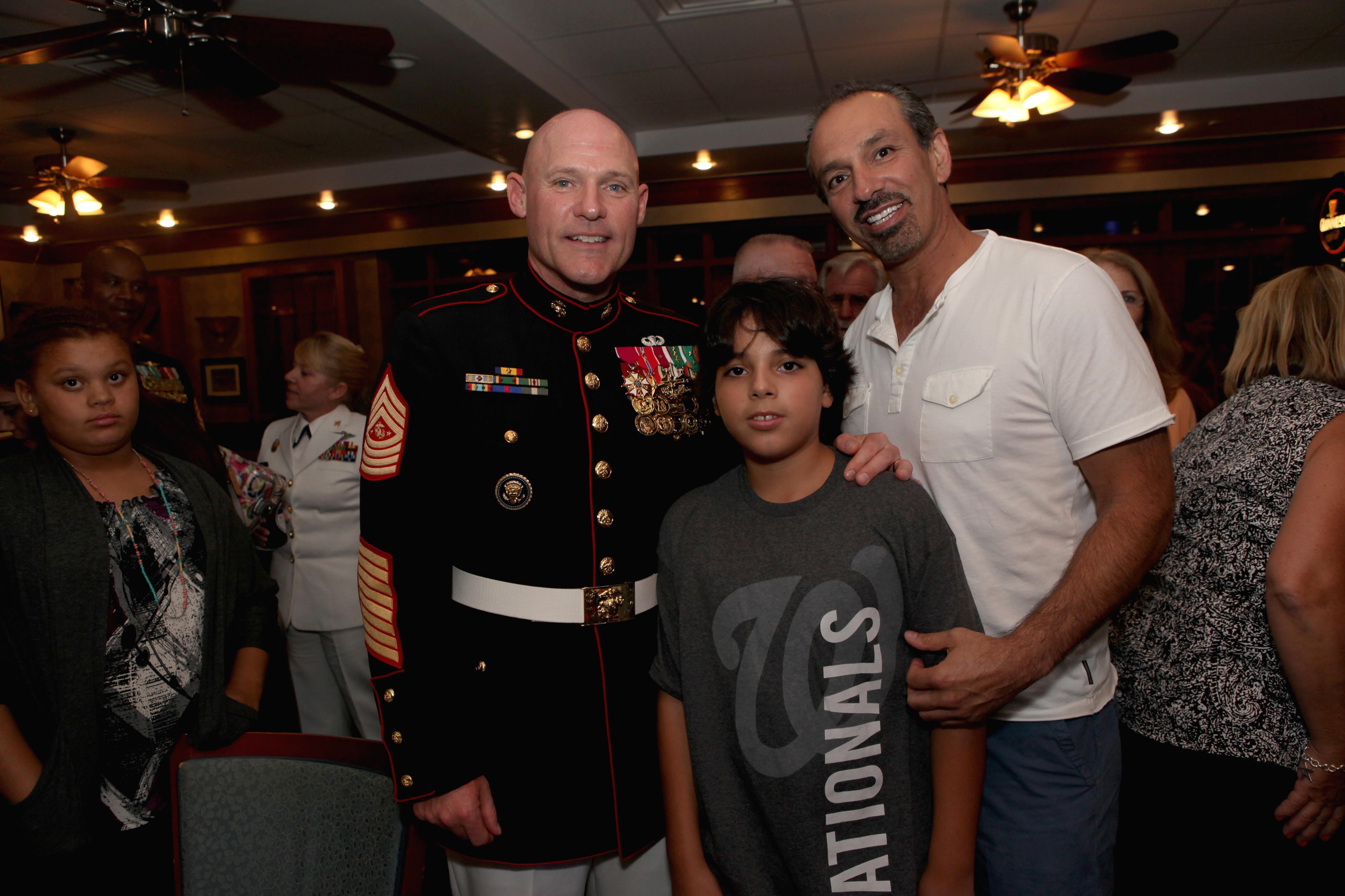 Sgt. Maj. Micheal P. Barrett, the 17th Sergeant Major of the Marine ...