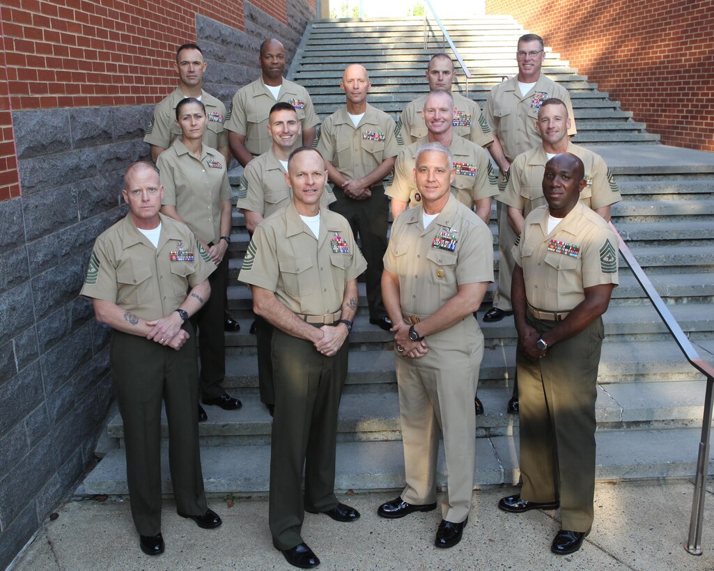 Sgt. Maj. Micheal P. Barrettt, the 17th Sergeant Major of the Marine ...
