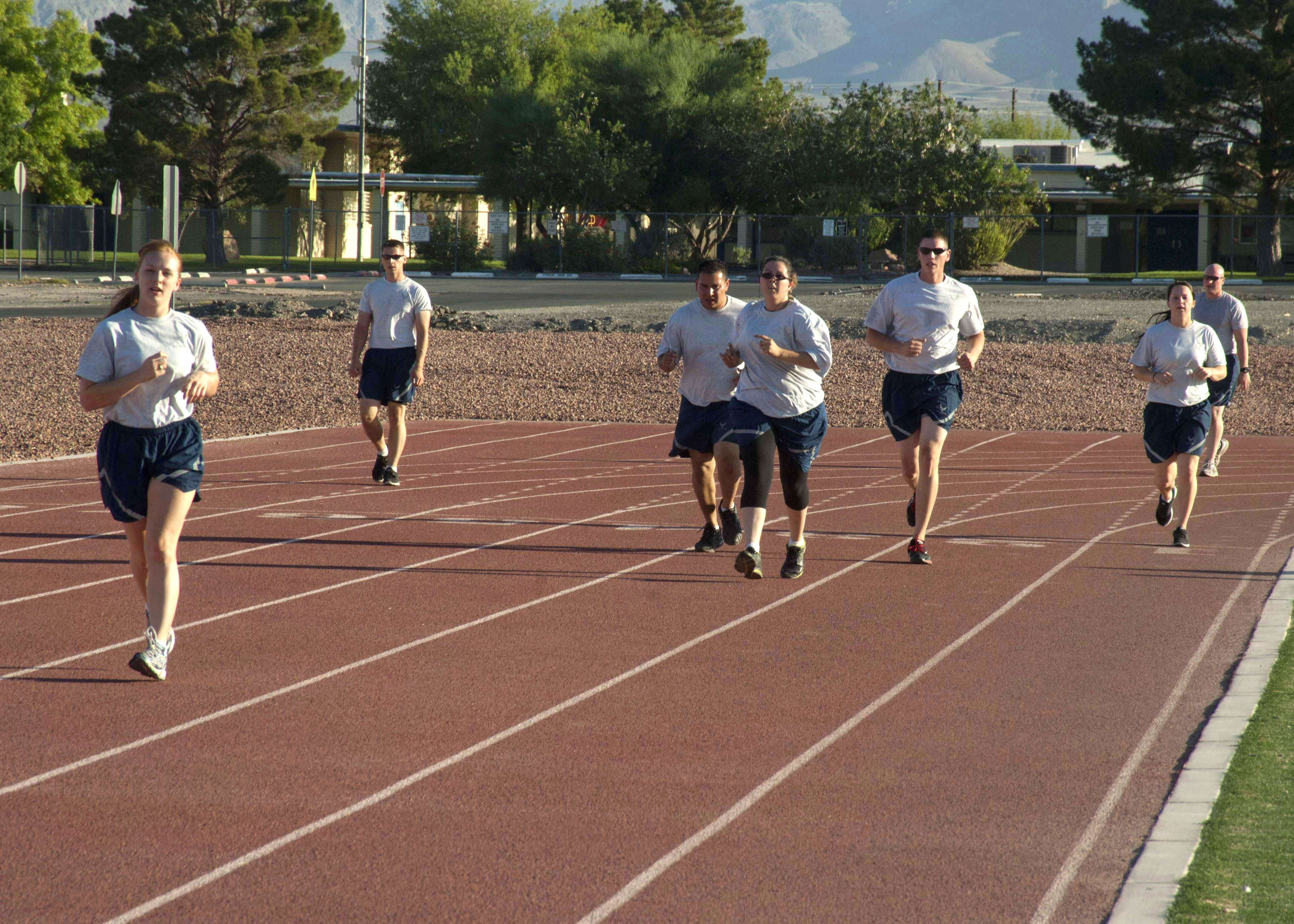 Changes made to physical fitness training program > Nellis Air Force ...