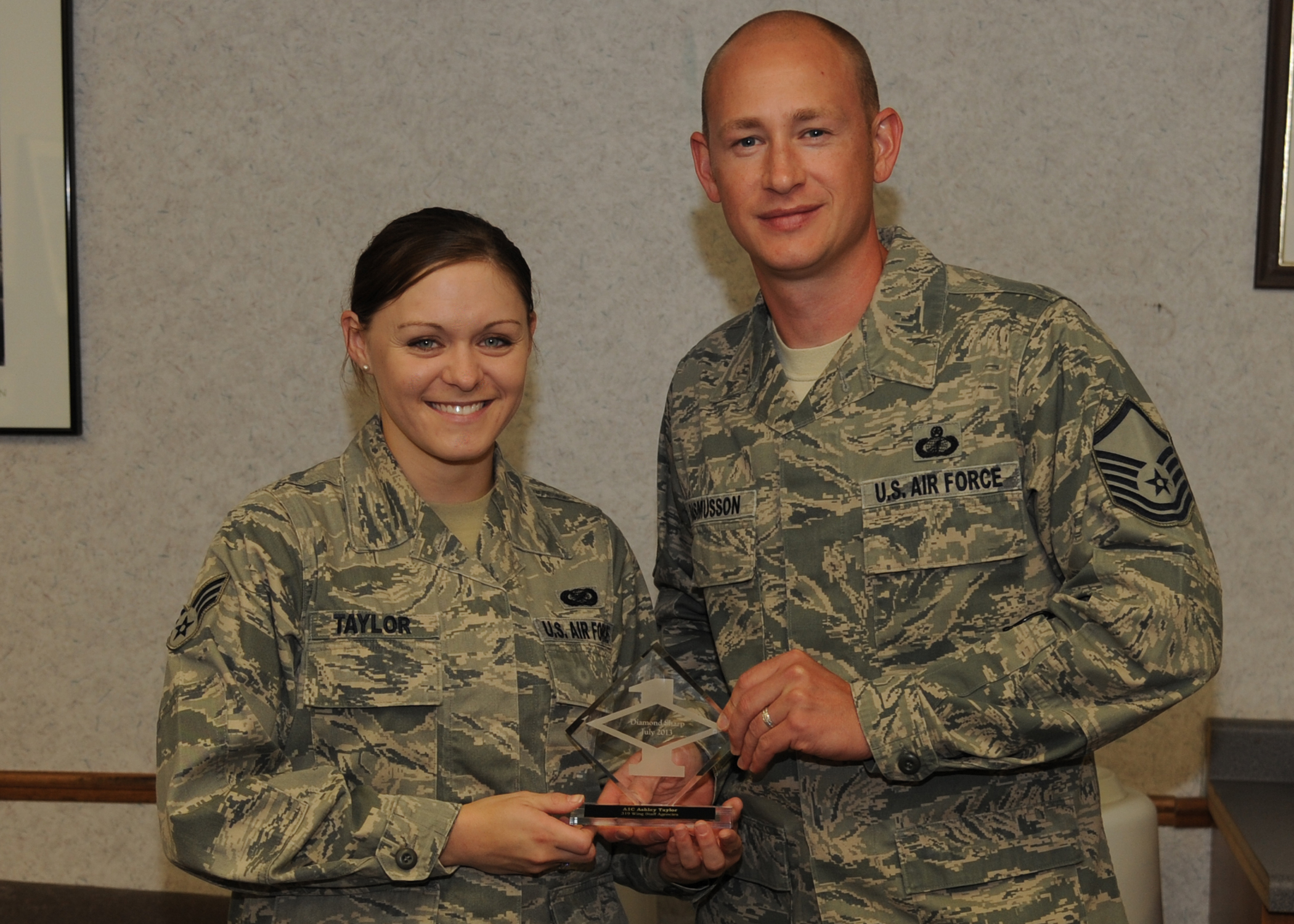 Diamond Sharp Airman: Senior Airman Ashley Taylor