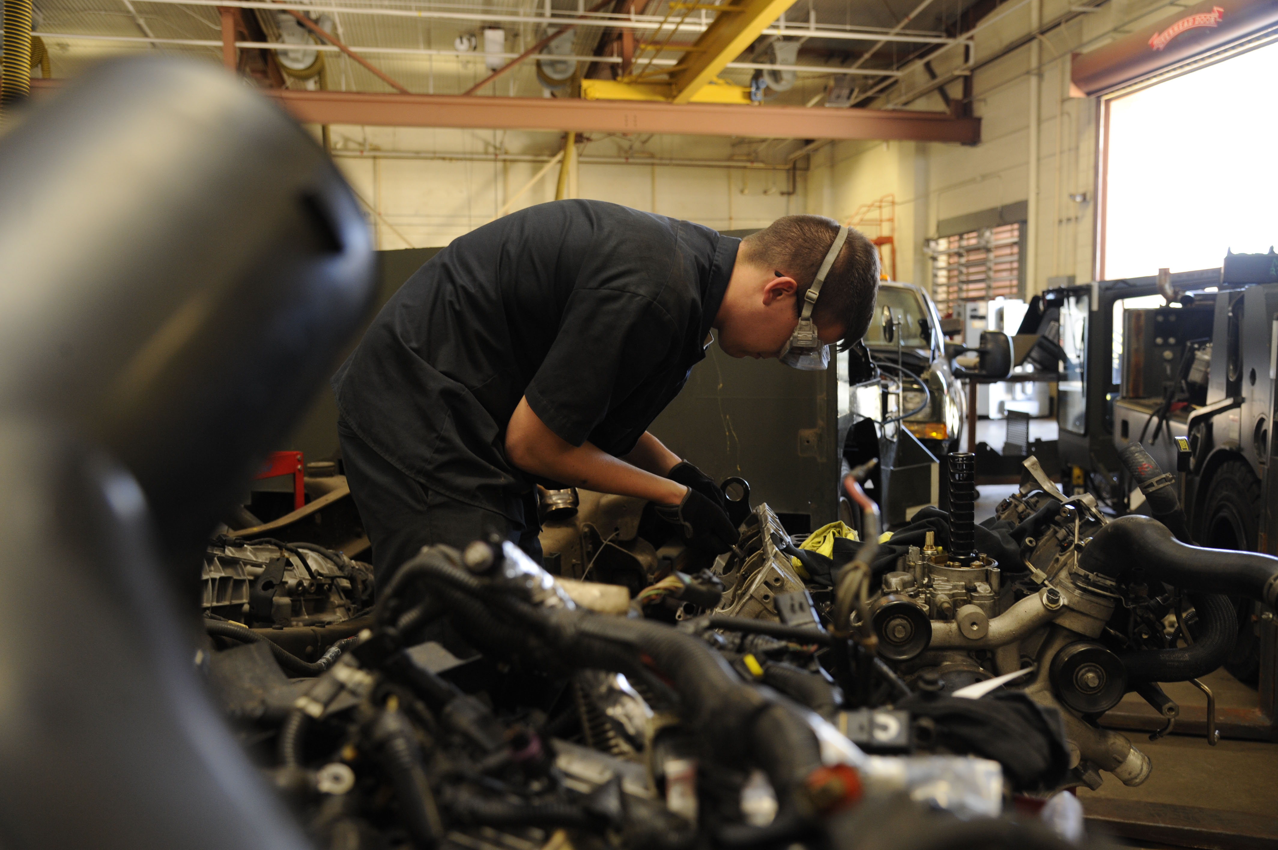 Vehicle maintenance Airmen keep the motor running > Barksdale Air Force ...