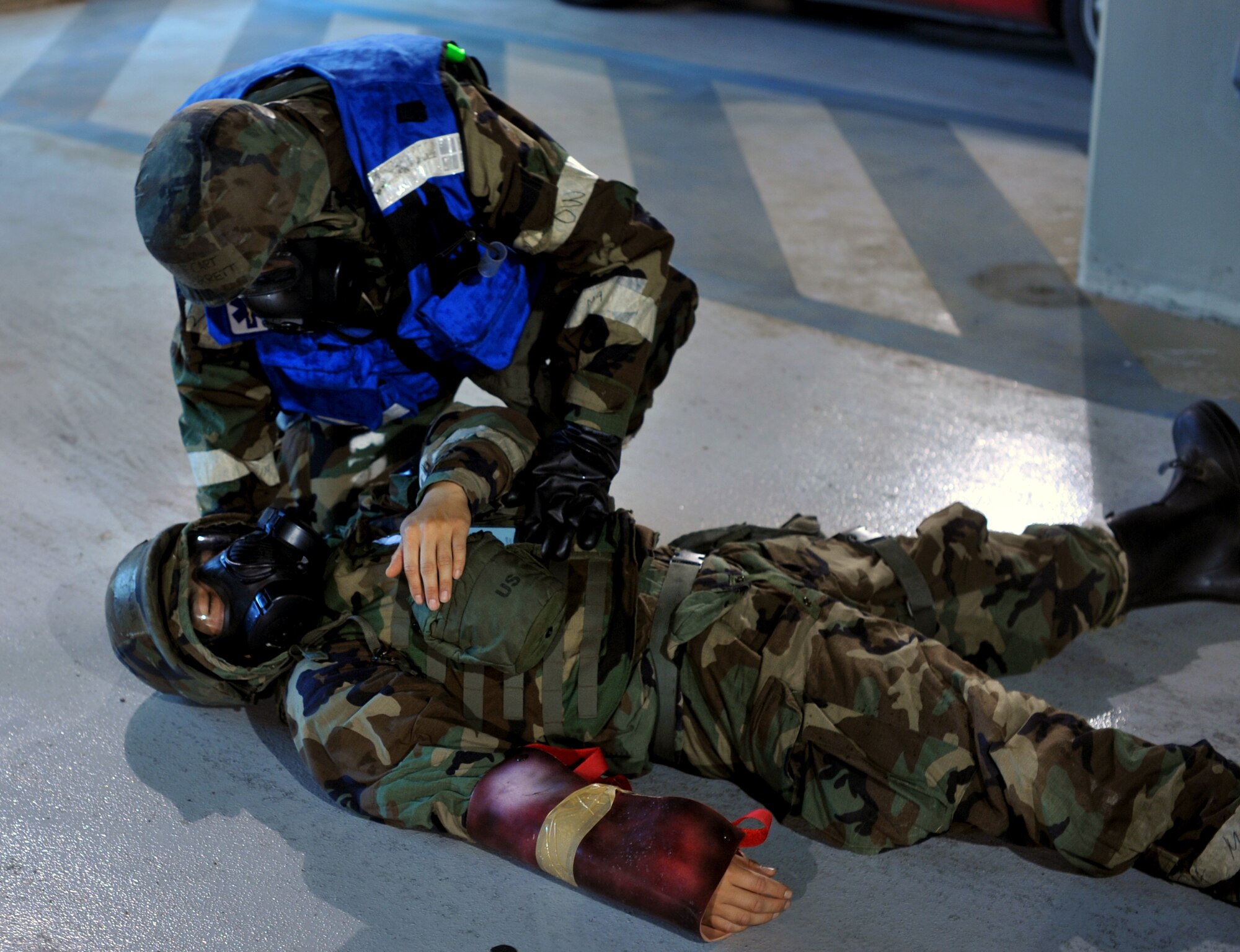 Photos: Medics on scene mean business during ORE > Osan Air Base ...