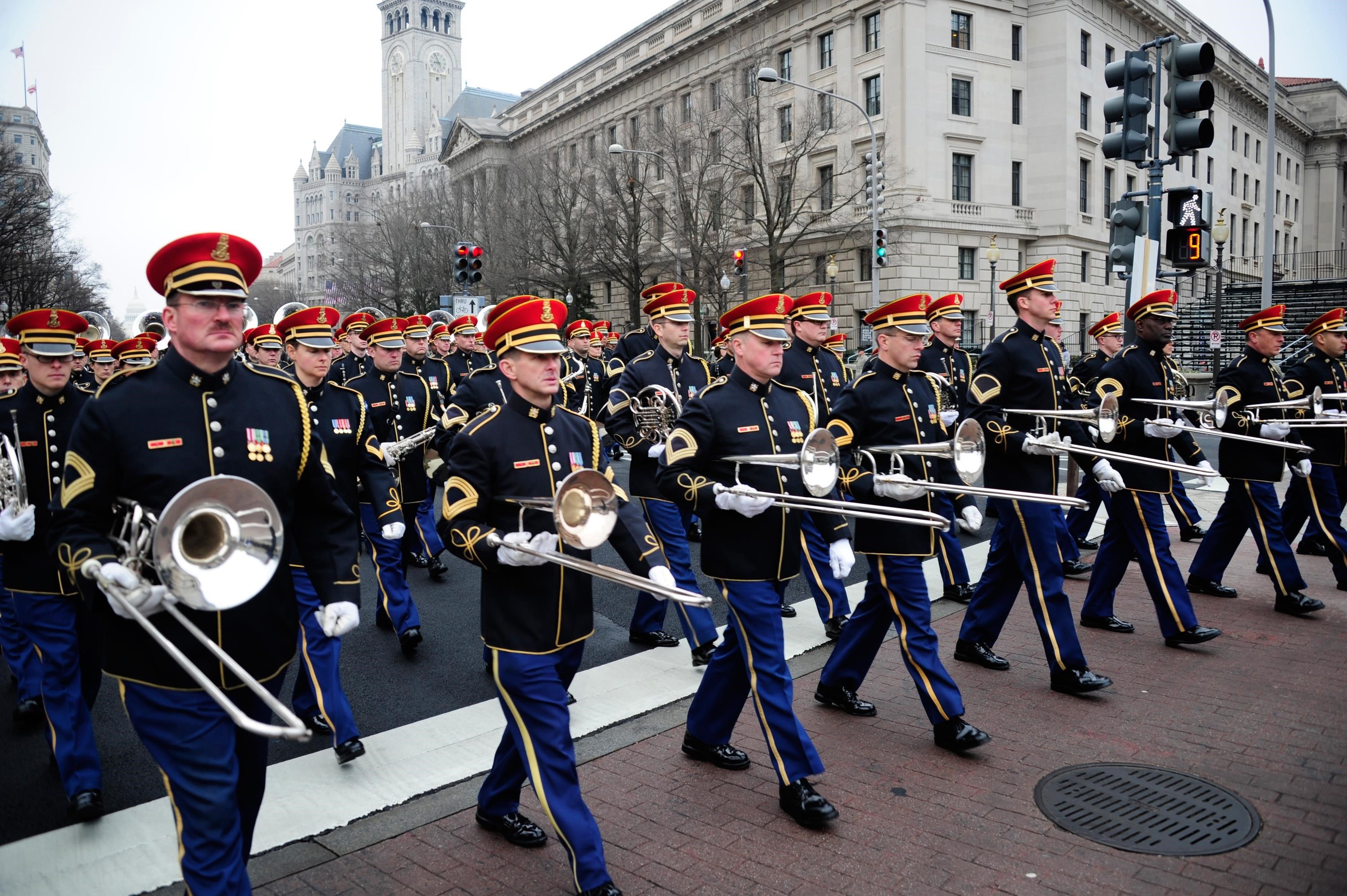 Inauguration rehearsals underway in capital as Guard Soldiers and ...