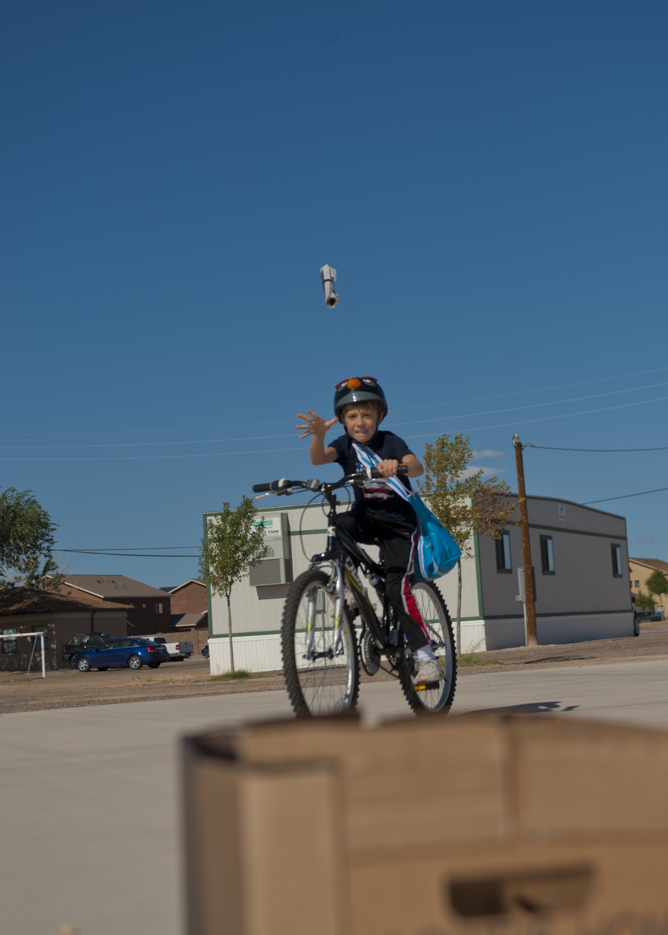 Children test their riding skills at Bicycle Rodeo > Holloman Air Force ...