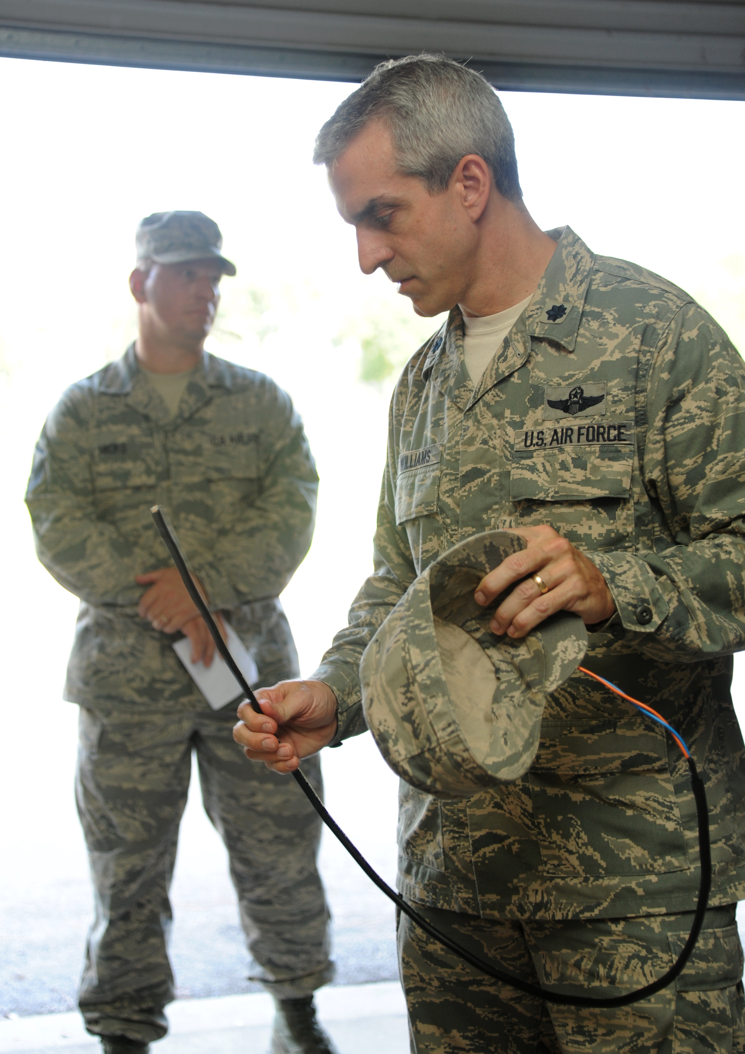 85th EIS hosts 81st TRW leadership tour