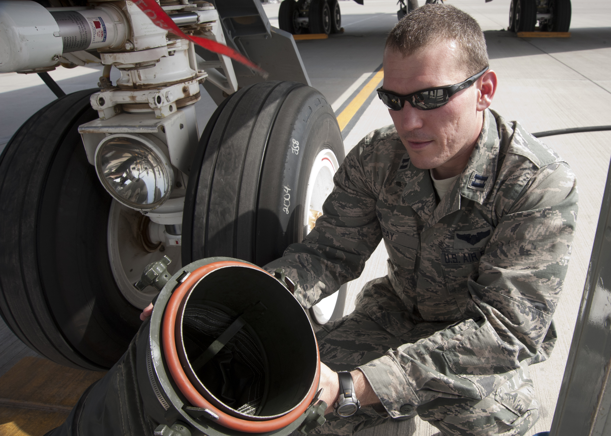 Innovative Airmen modify mobile A/C unit