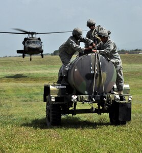 JTF-Bravo conducts sling load training with HUMWV, water buffalo and ...