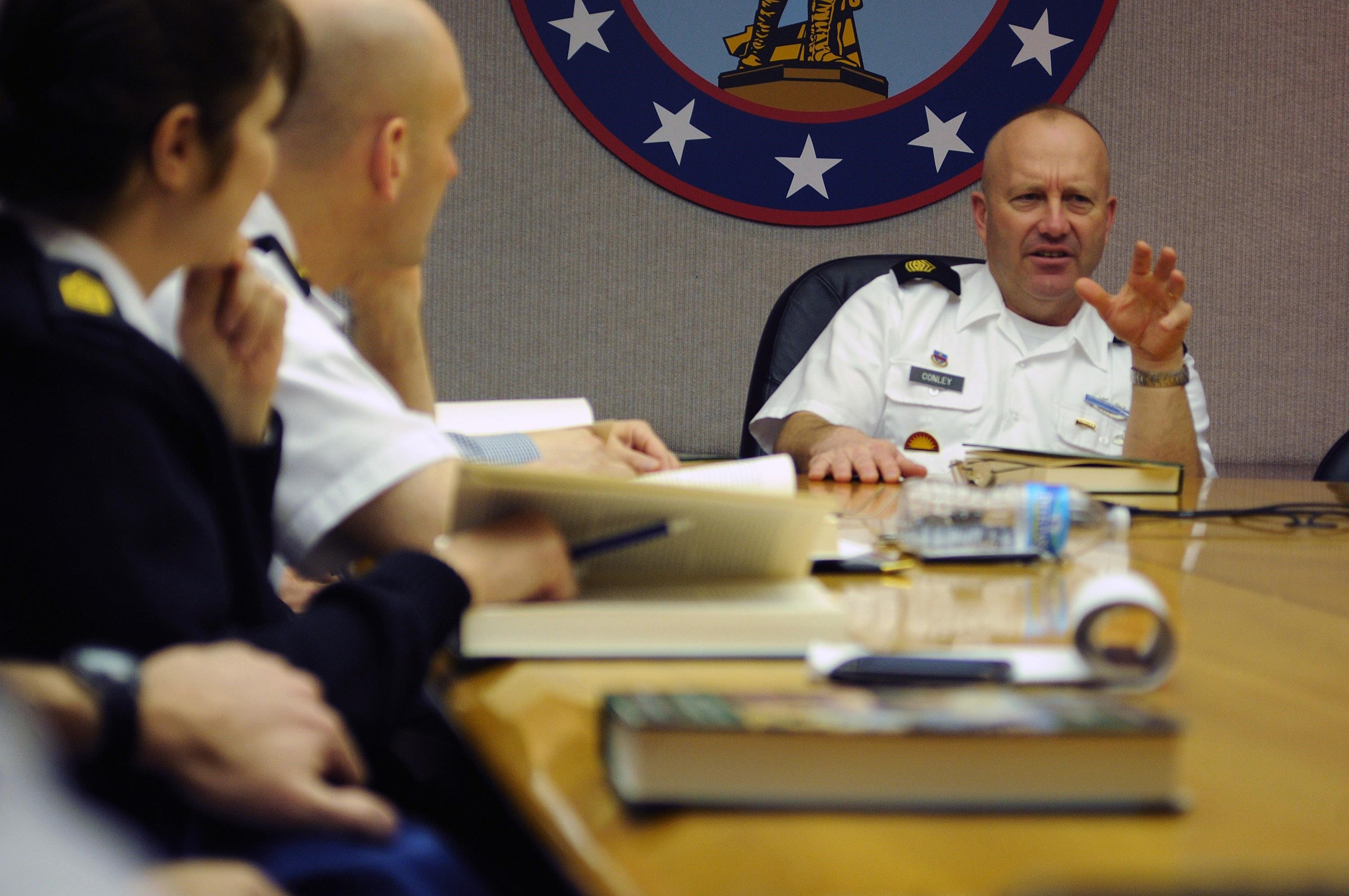 Command Sgt. Maj. Conley convenes book group to discuss Army National ...