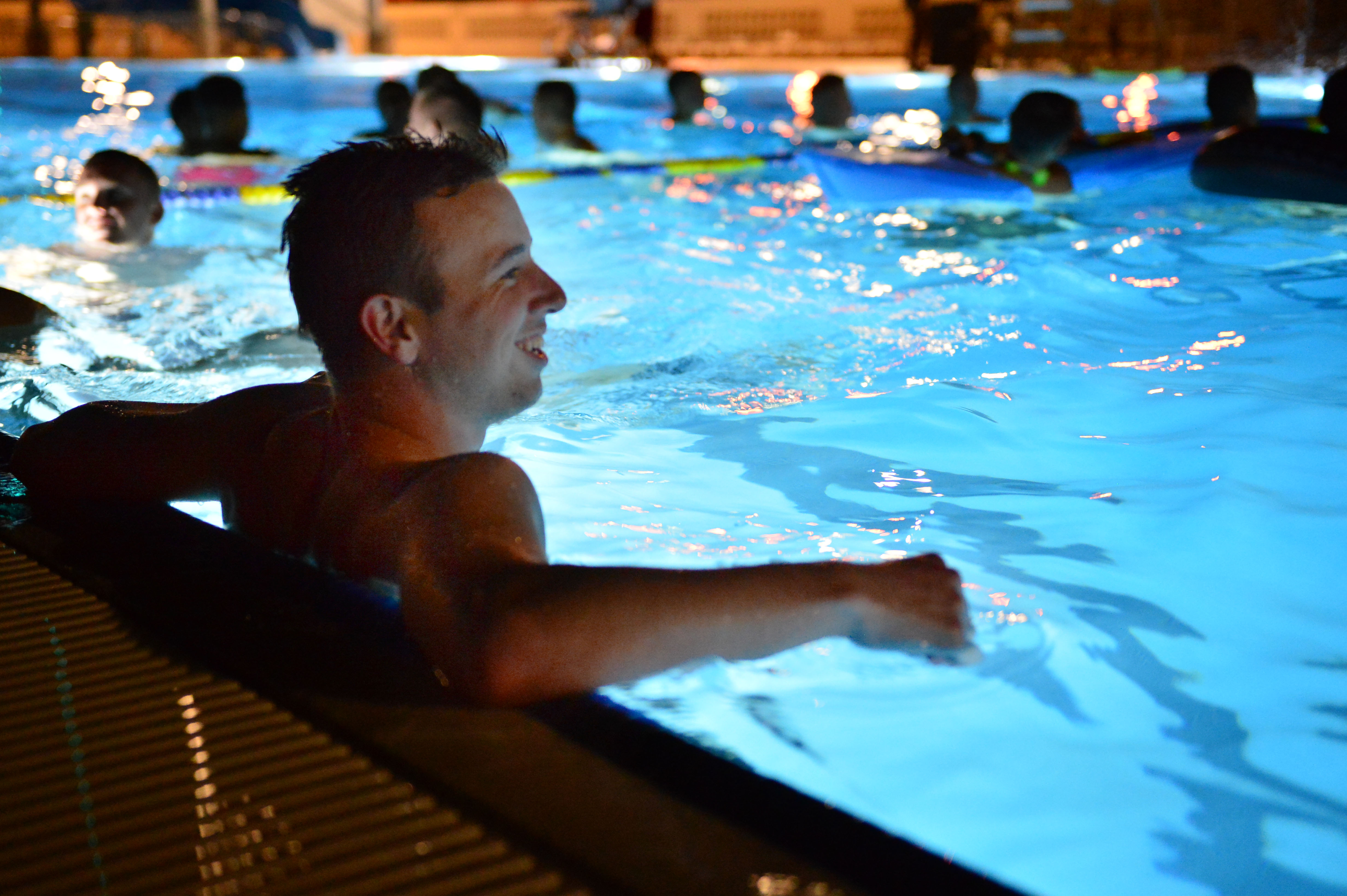 Air Commandos enjoy a late night dip > Cannon Air Force Base > News