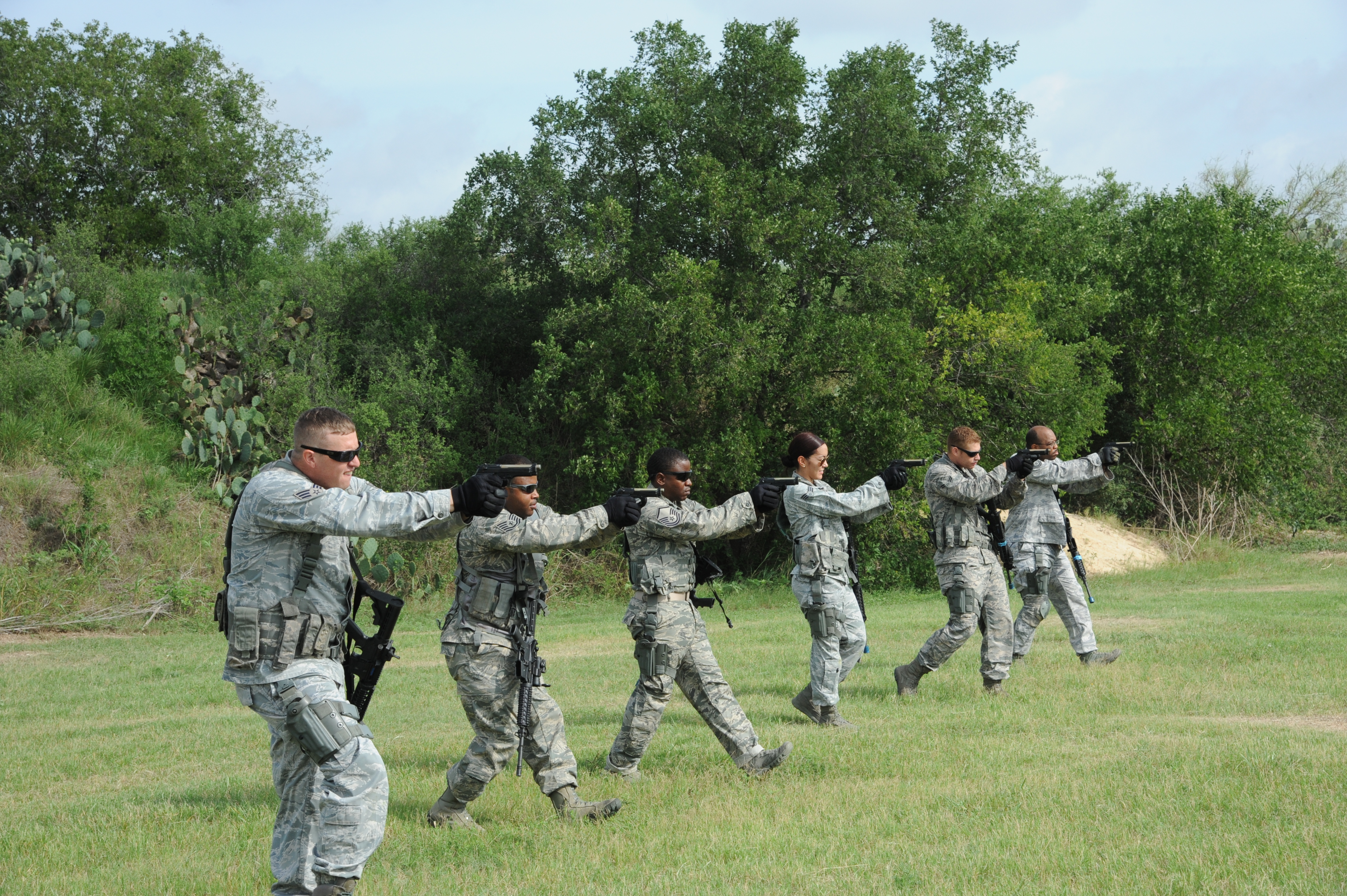 Shoot, Move and Communicate