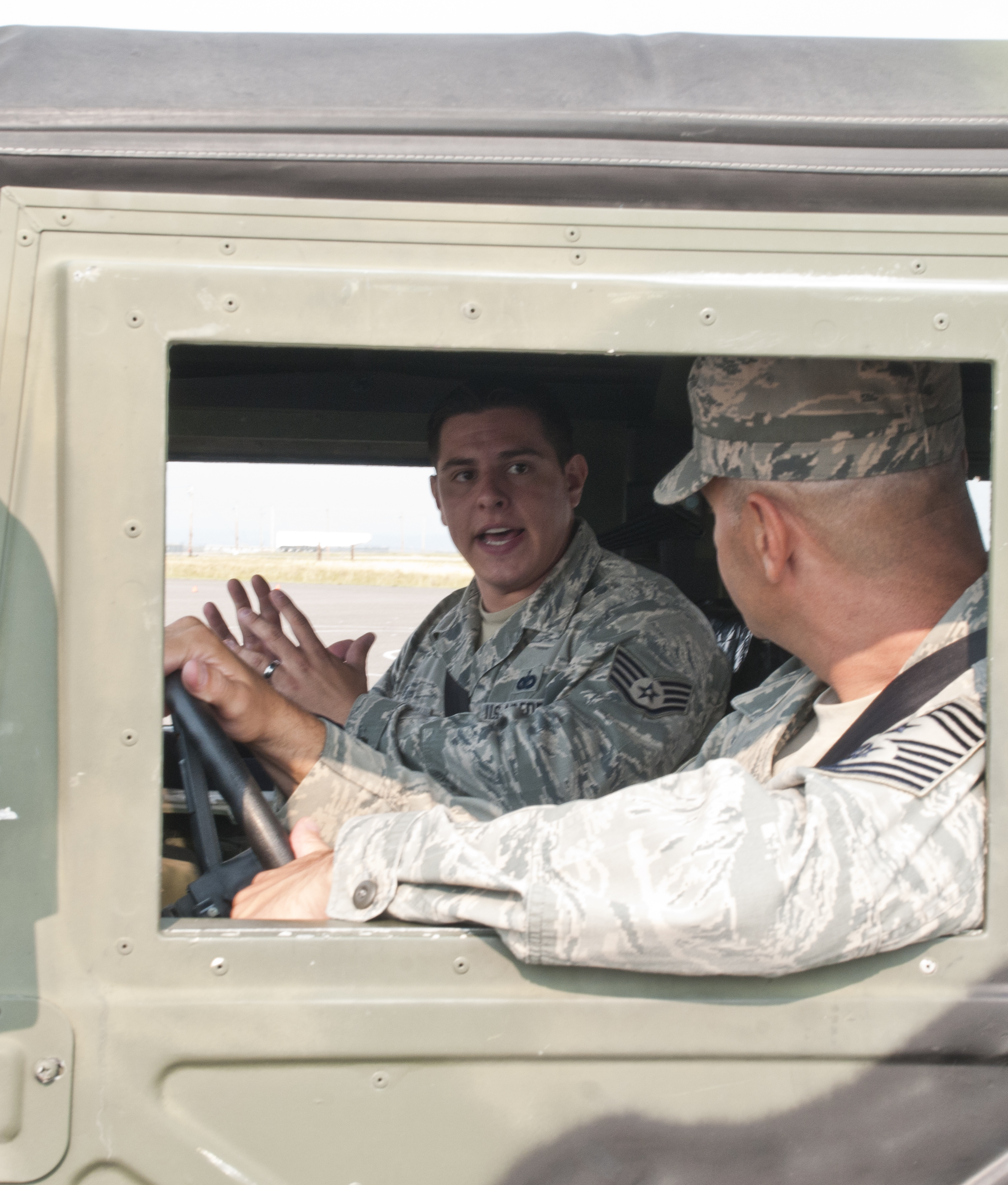 20 AF command chief tours SFG, focuses on safety > 20th Air Force ...