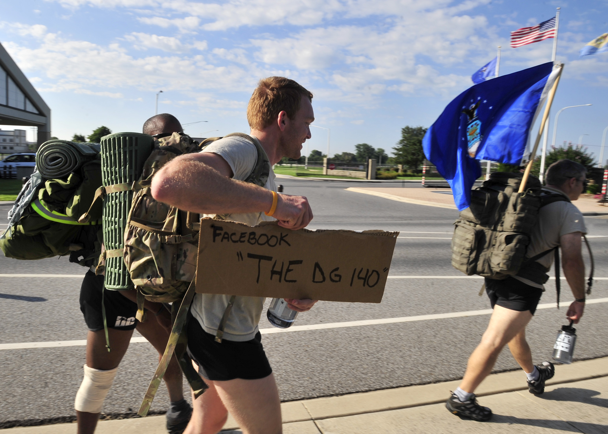 Step by step: TACP family traces fallen brother's path, 'Finish strong ...
