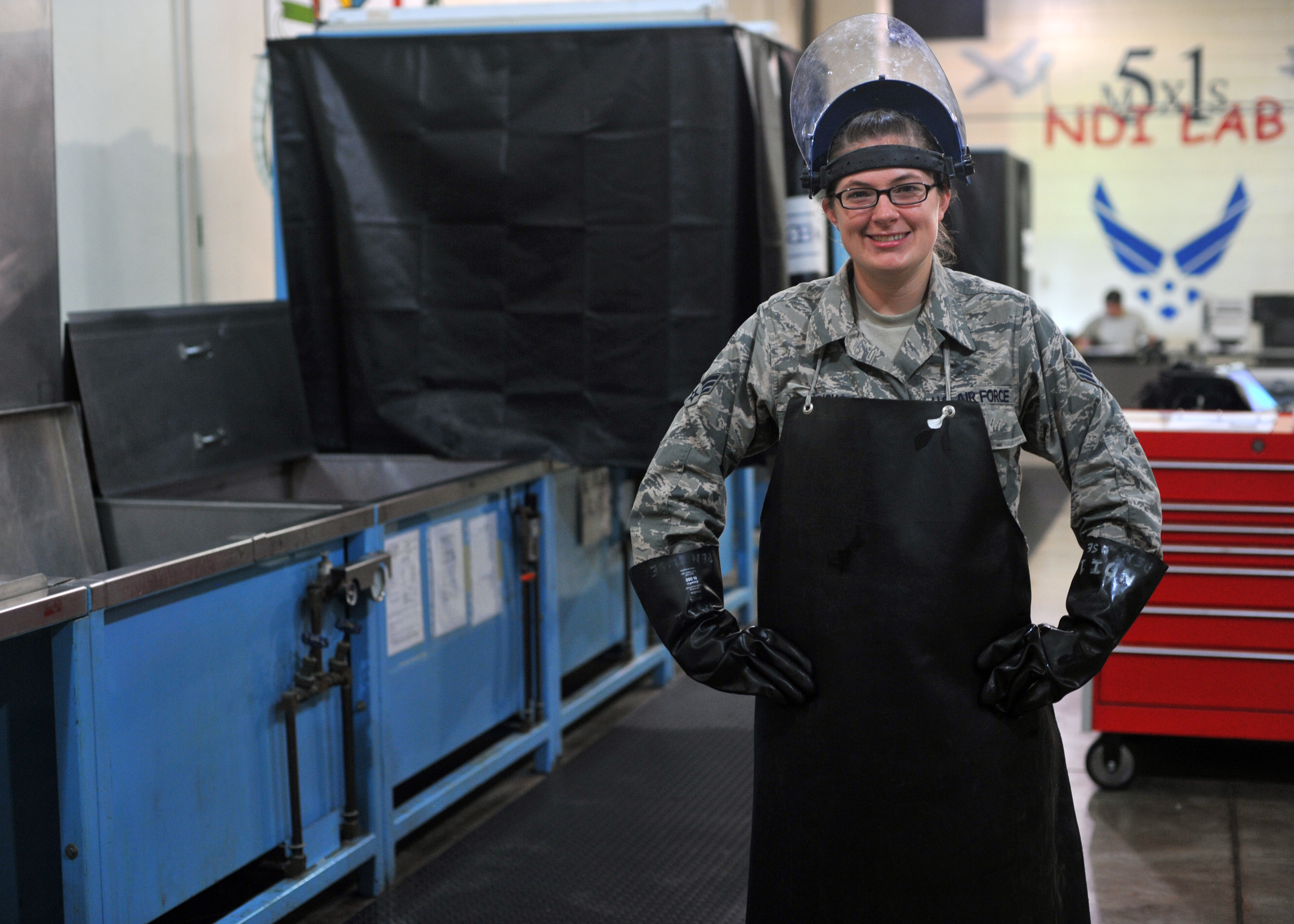 Photos: NDI inspects for defects invisible to naked eye > Osan Air Base ...