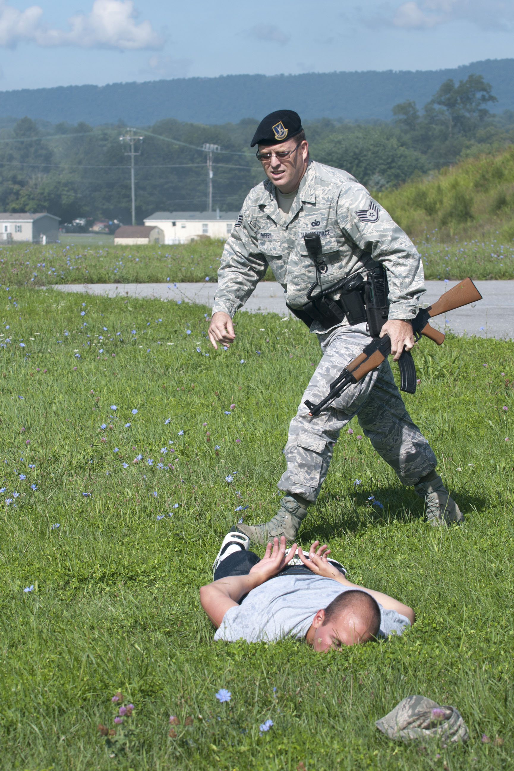 167th Airlift Wing participates in state-wide anti-terrorism exercise