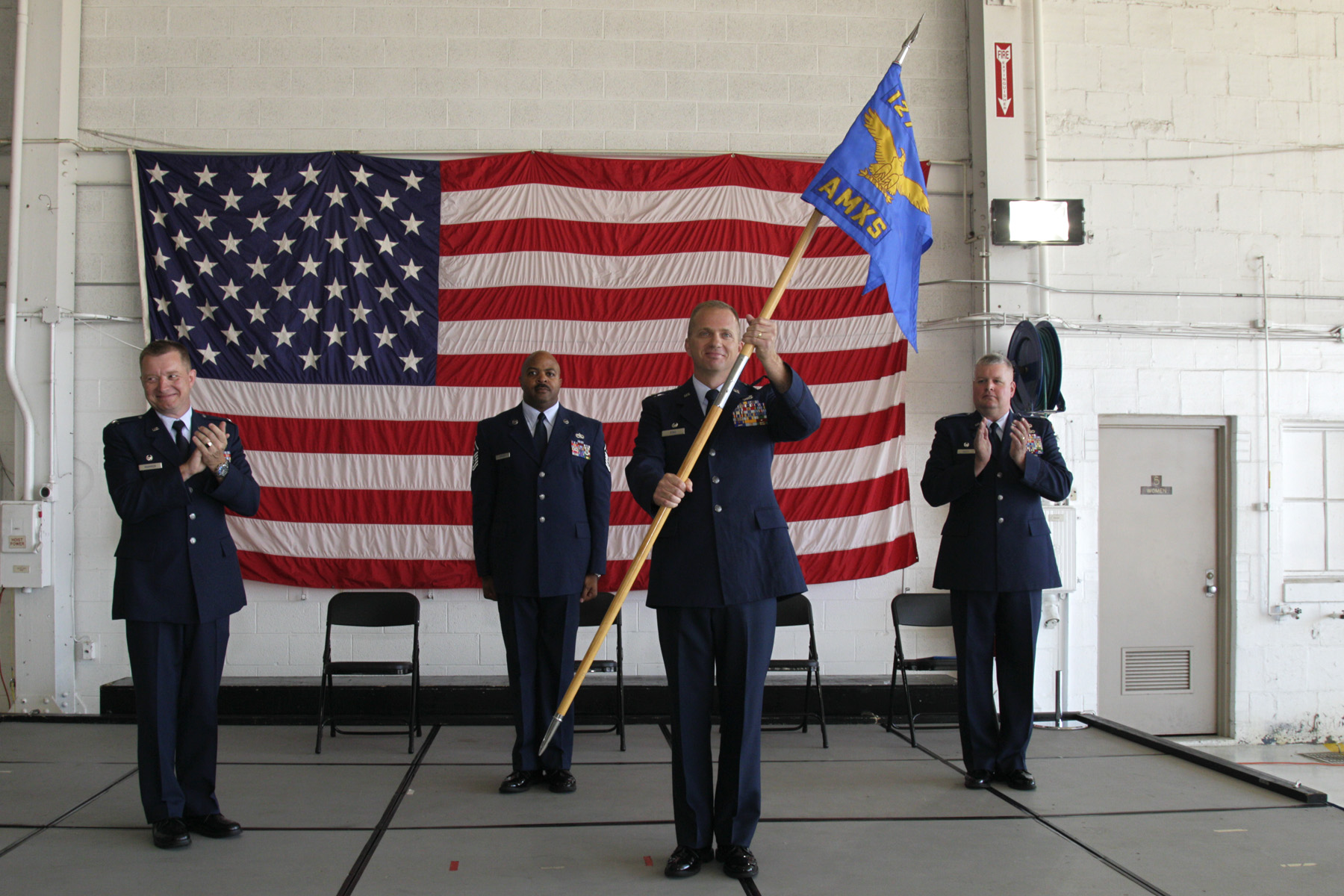 127th AMXS Change of Command