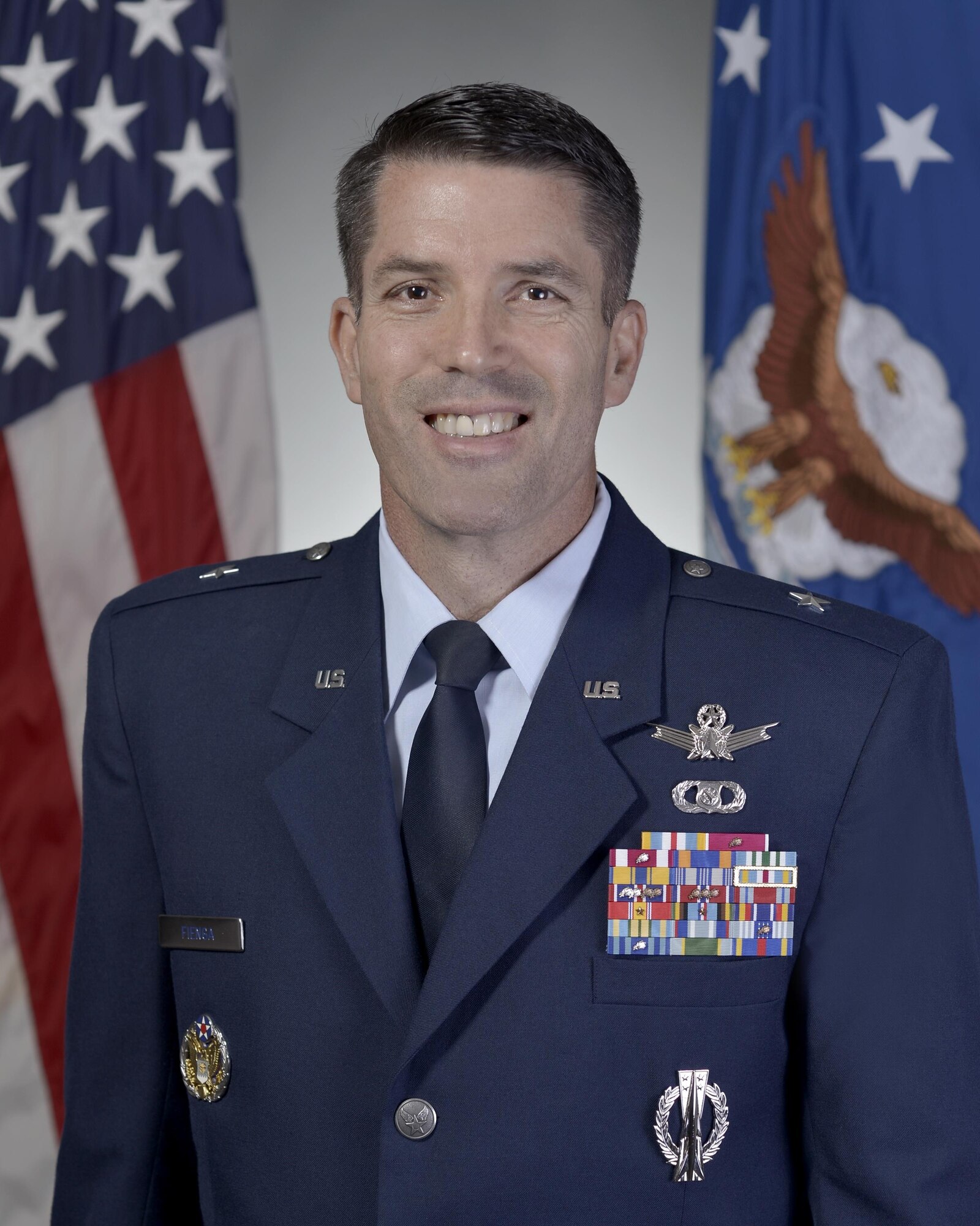 EDWARD A. "ED" FIENGA > Air Force > Biography Display