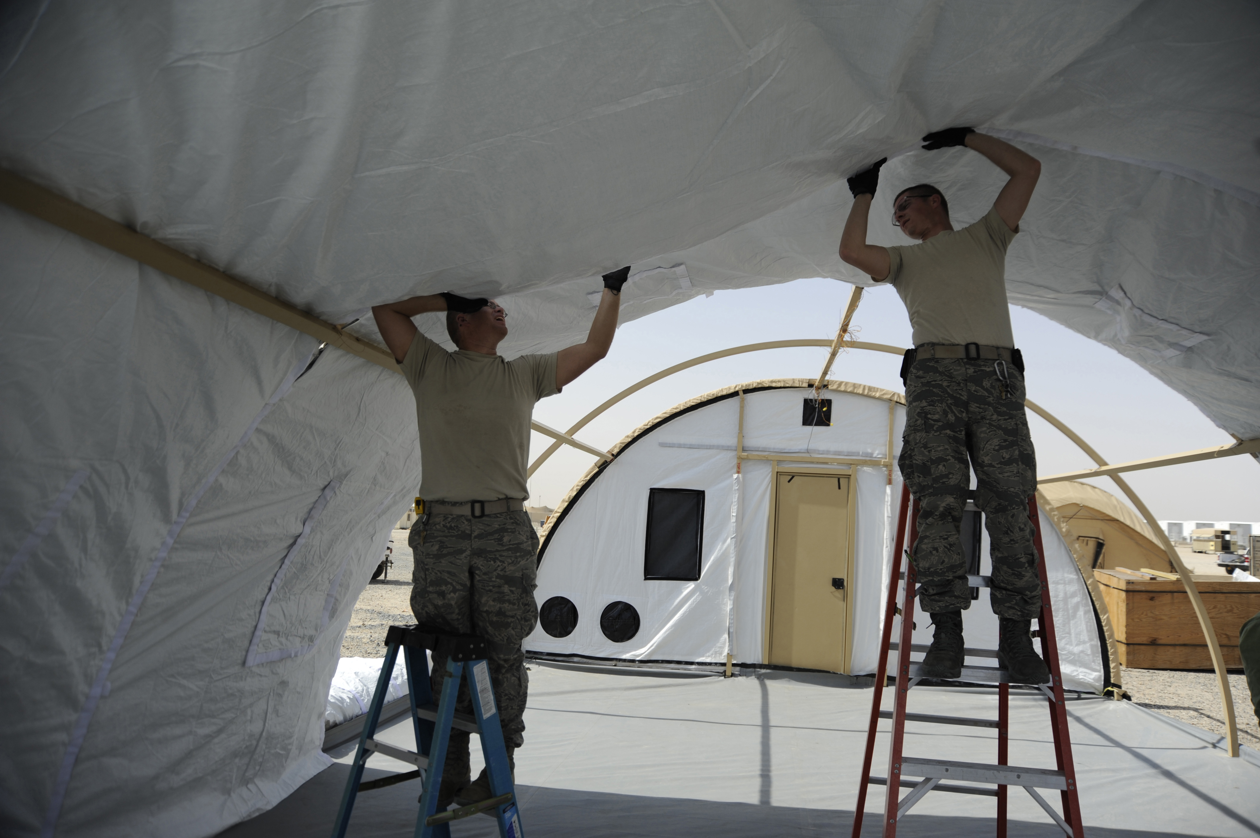 Tent technology saves resources > Tyndall Air Force Base > Display
