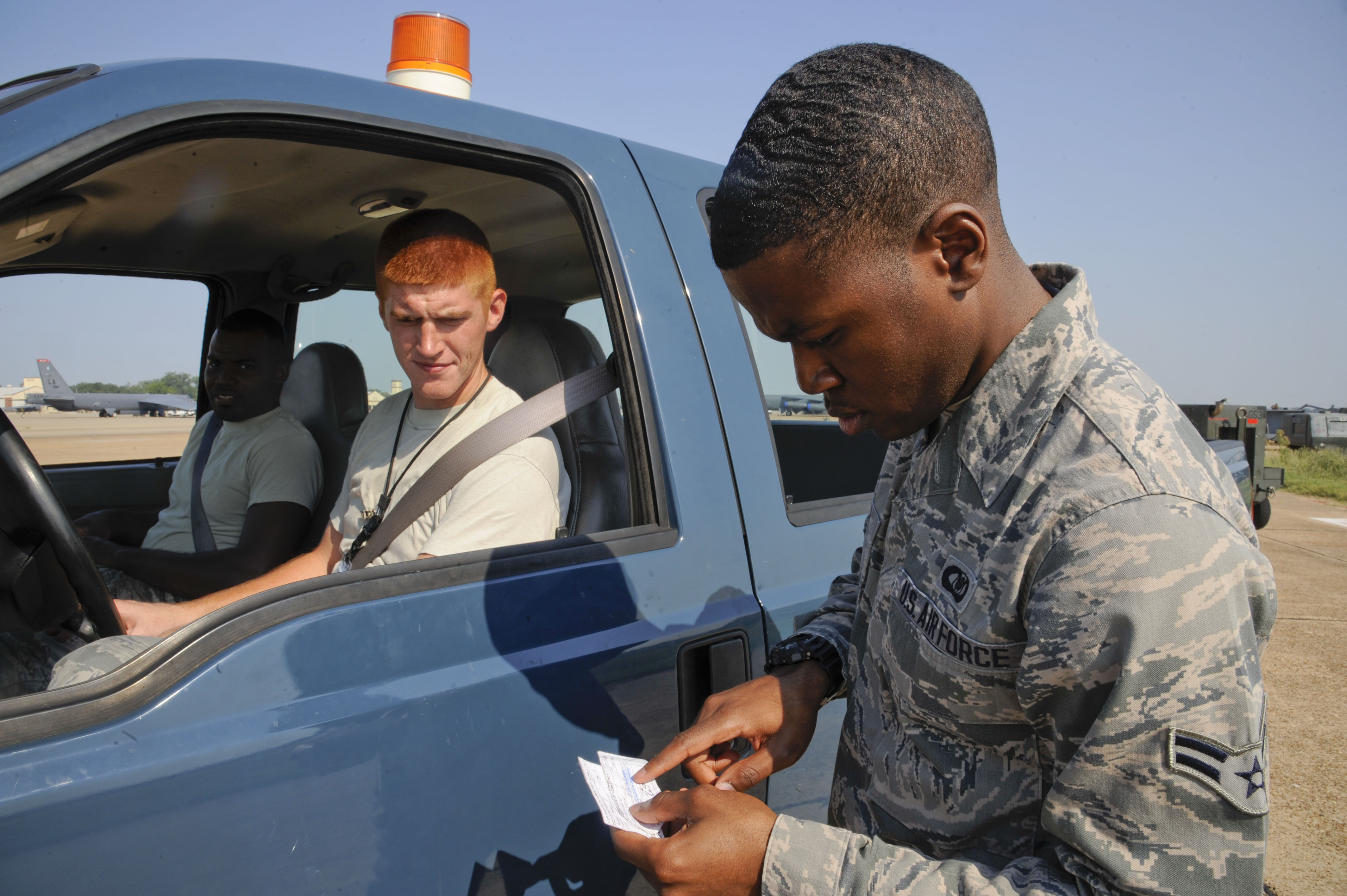 2 OSS Airfield Management Airmen keep the flightline operational ...