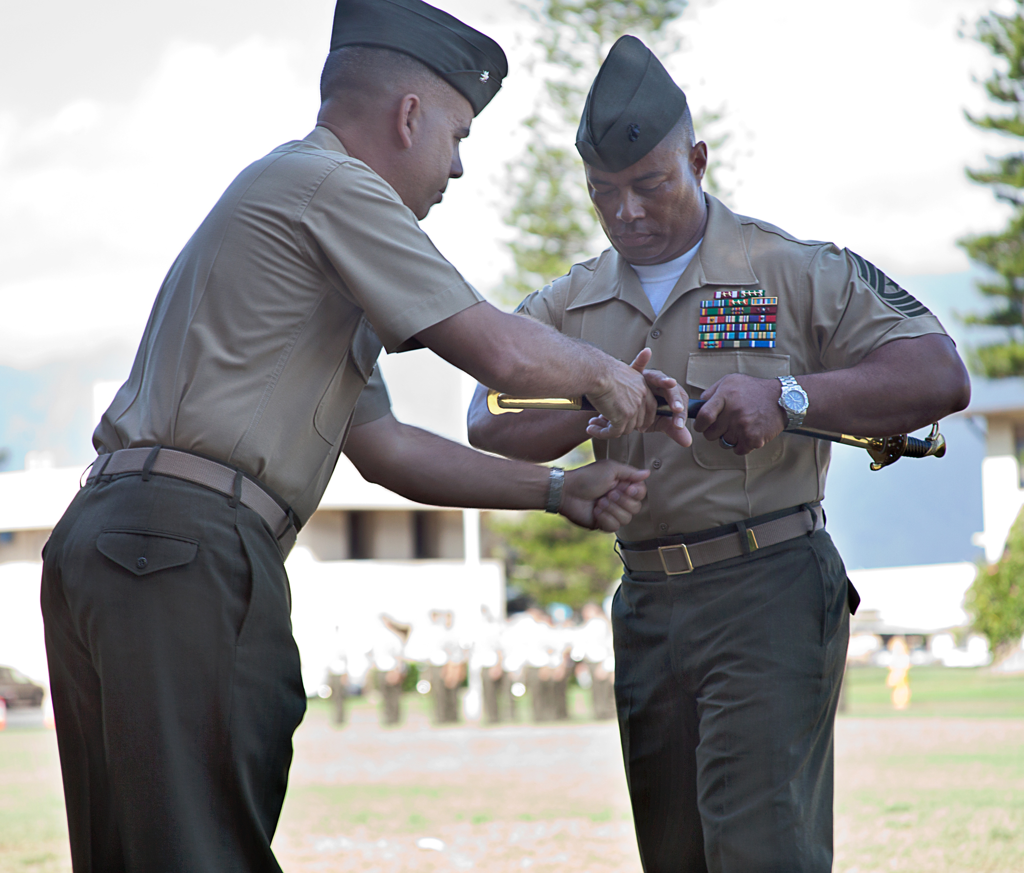 Collier takes helm as HQBN sergeant major