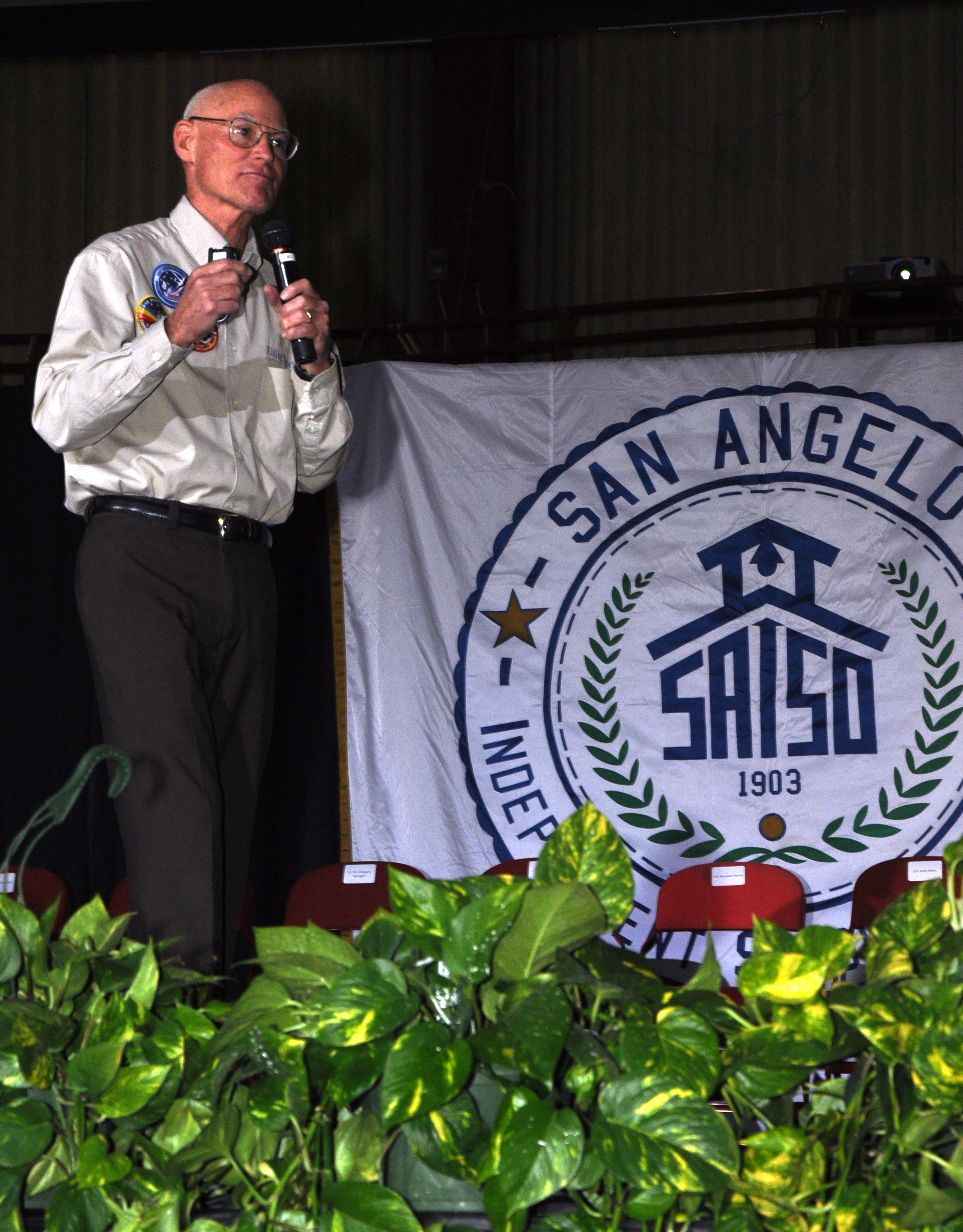 Wing Leadership Visit Saisd Convocation Goodfellow Air Force Base