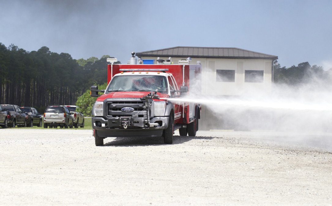 New P-34 RIV firefighting vehicle makes debut > Air Force Civil ...