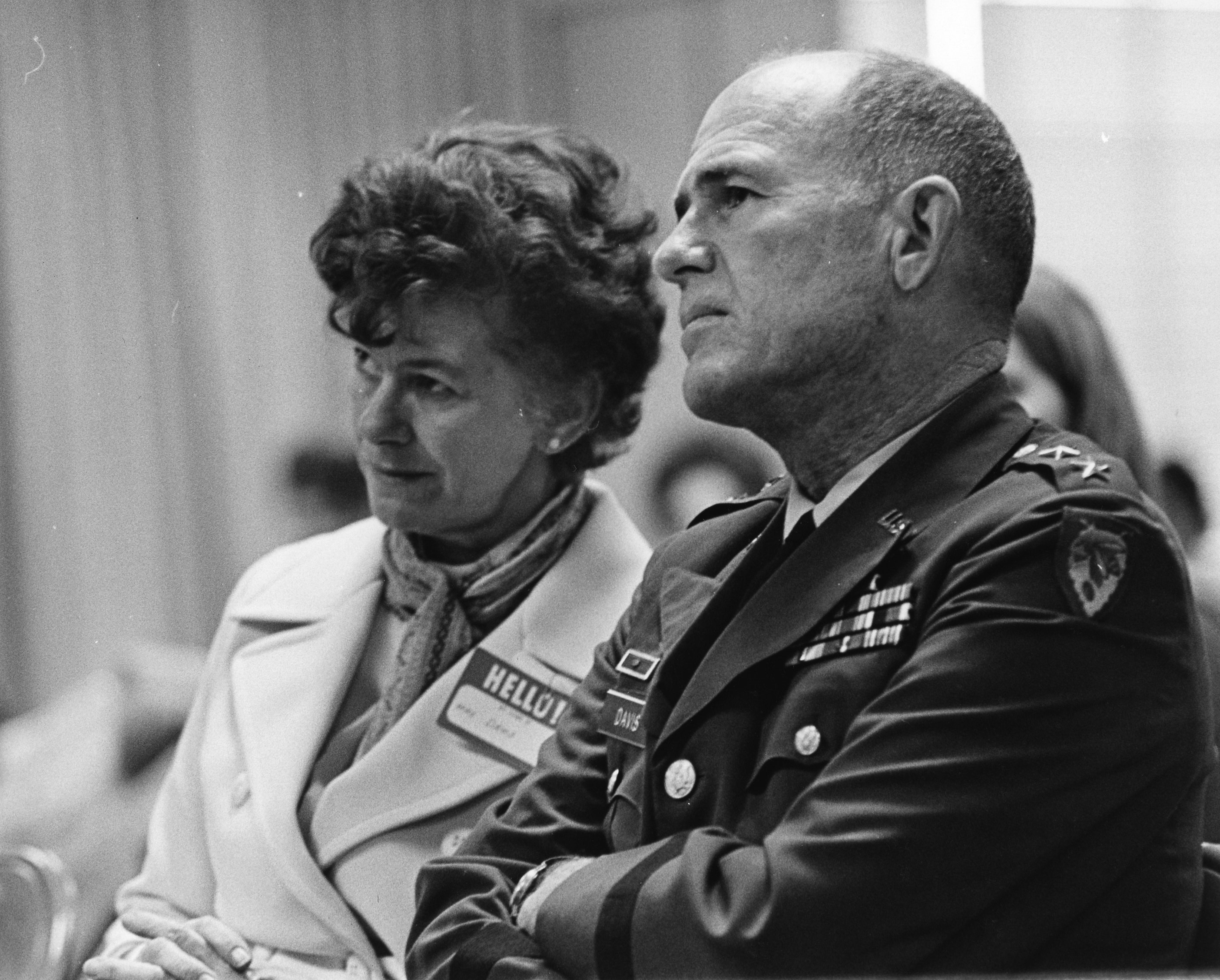 BG Ferd Davis, North Carolina Adjutant General and Mrs. Davis Ferd Davis