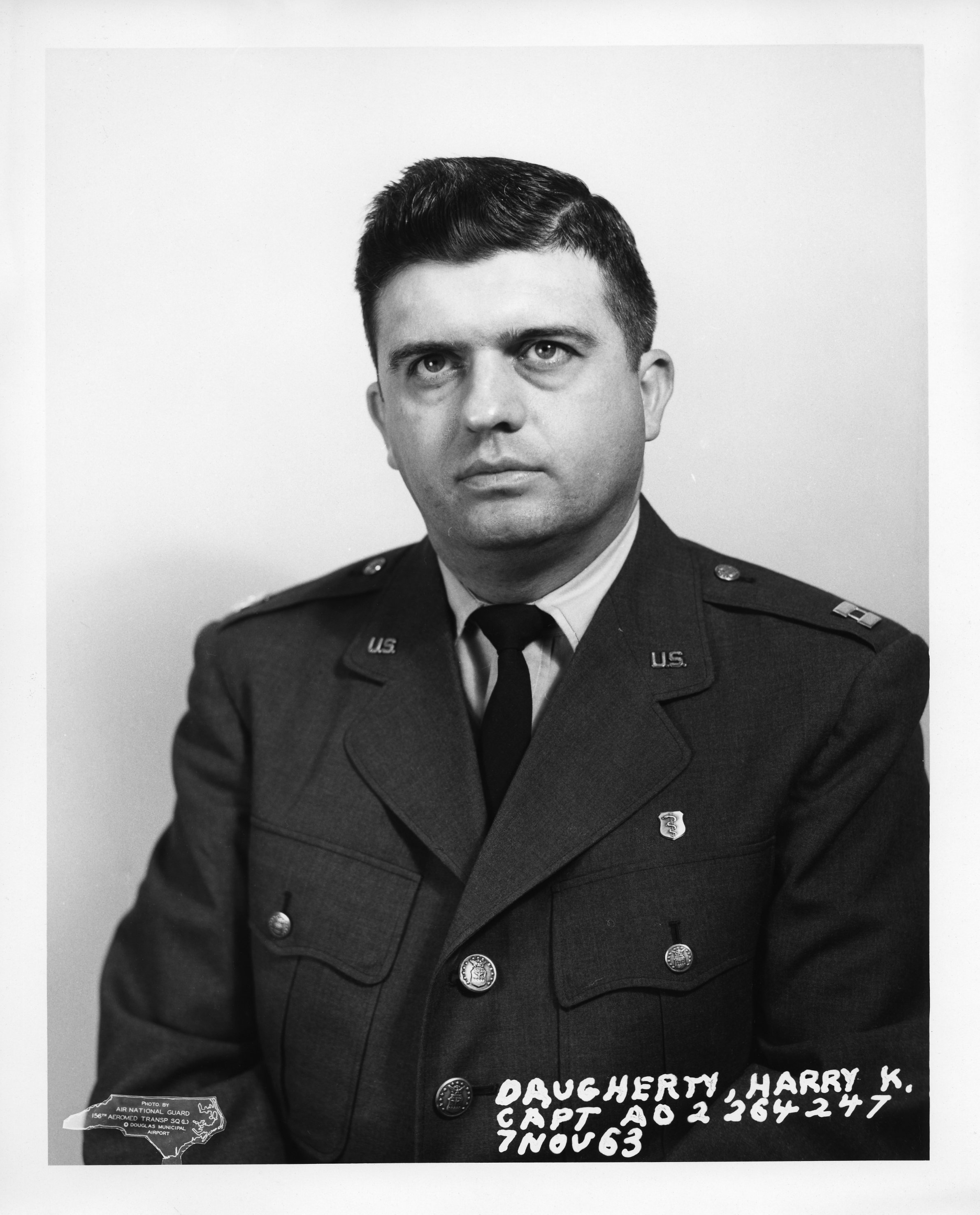 Capt Harry K. Daughtery Official Photo