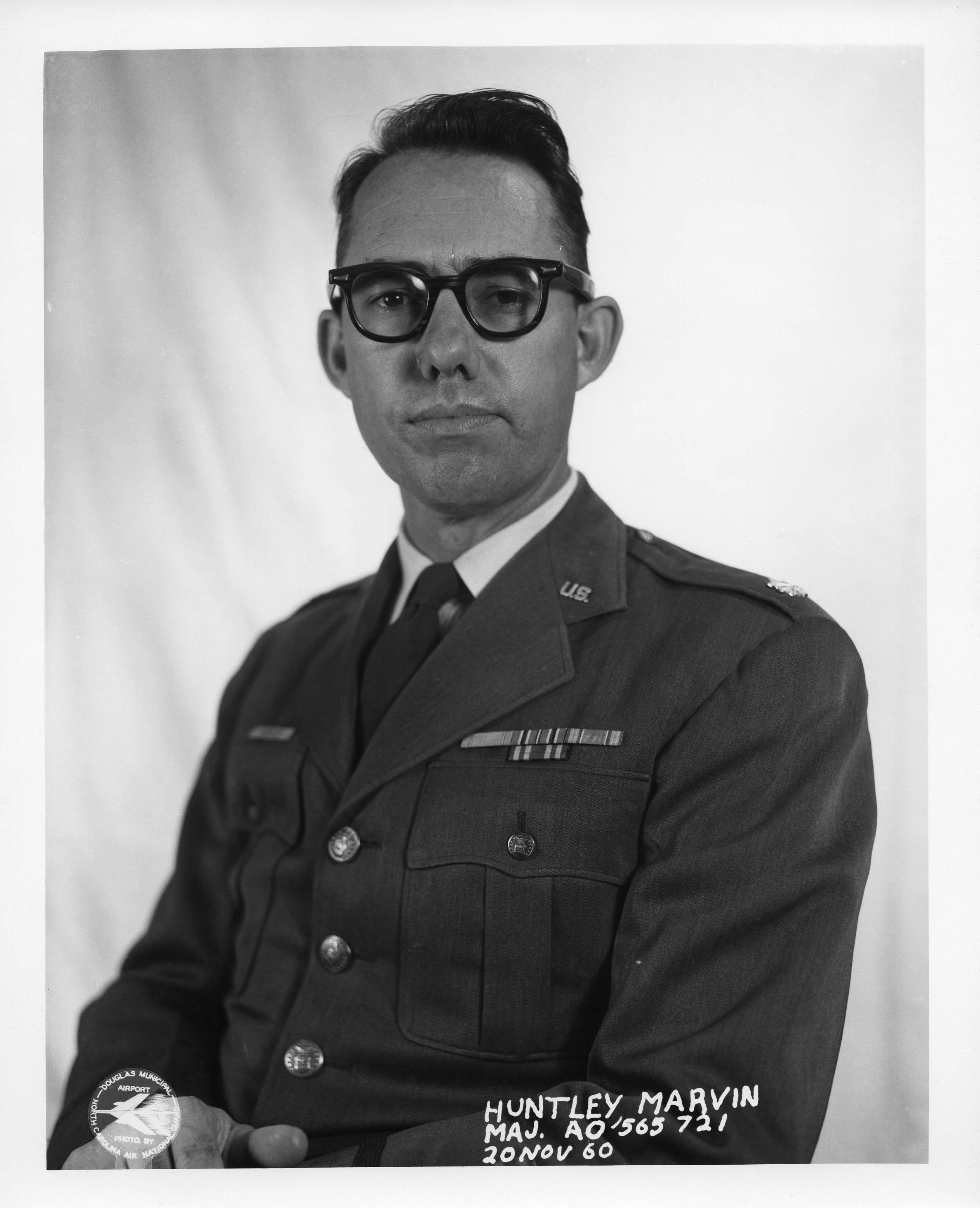 Maj Marvin Huntley Offical Photo