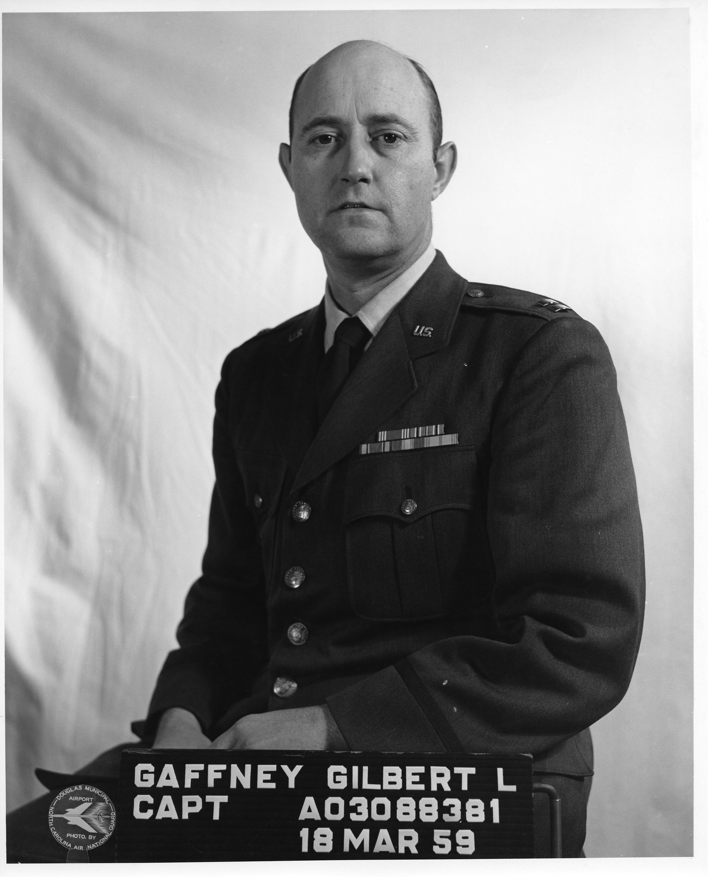 Capt Gilbert L. Gaffney Official Photo