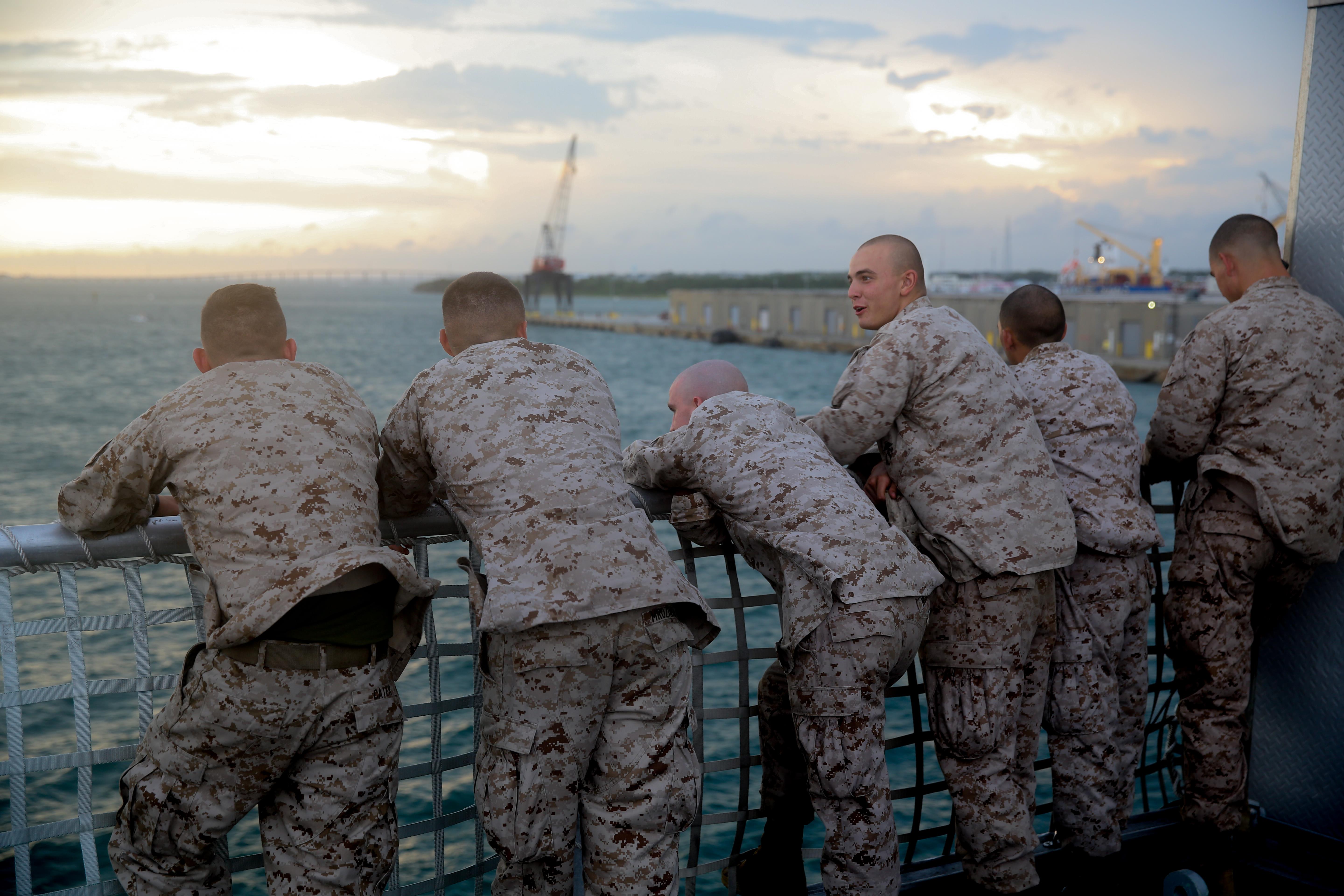 Division Marines help test USNS Spearhead’s capabilities