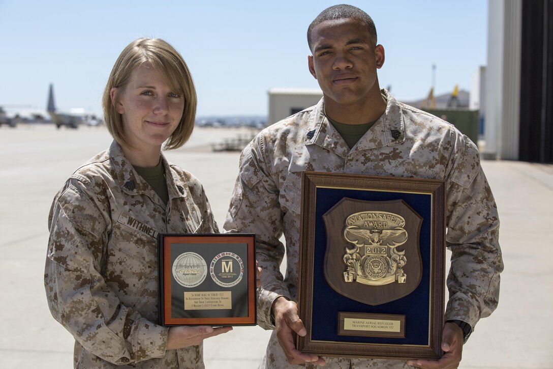 VMGR-352 helps hit C-130 milestone