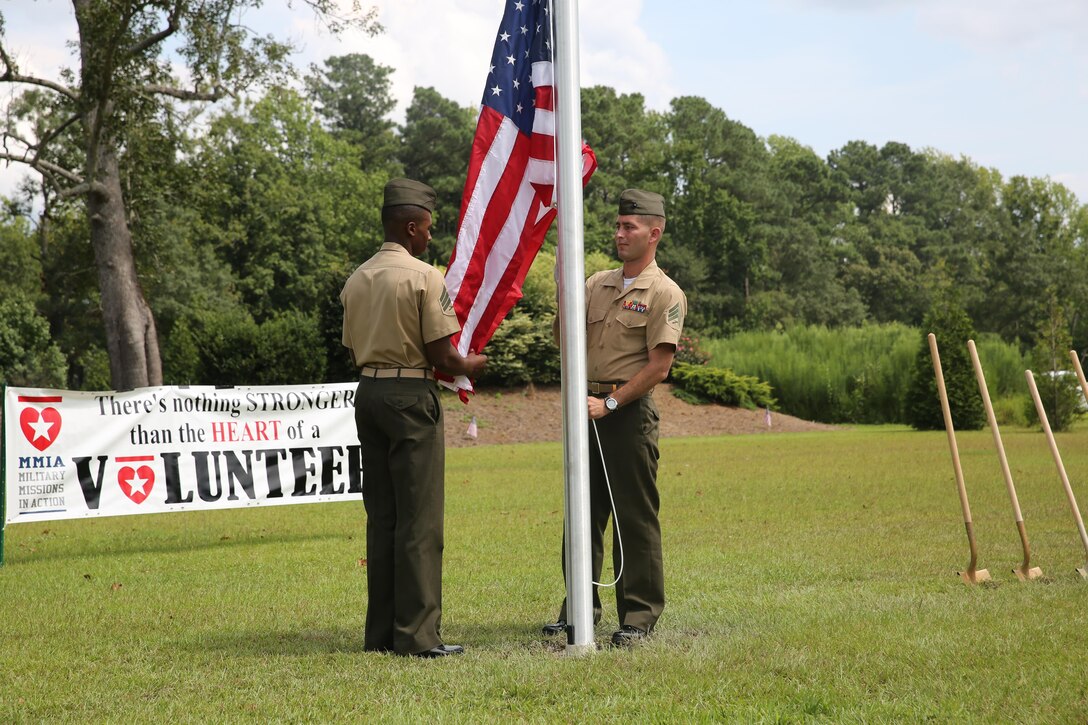 Community breaks ground on wounded warrior home