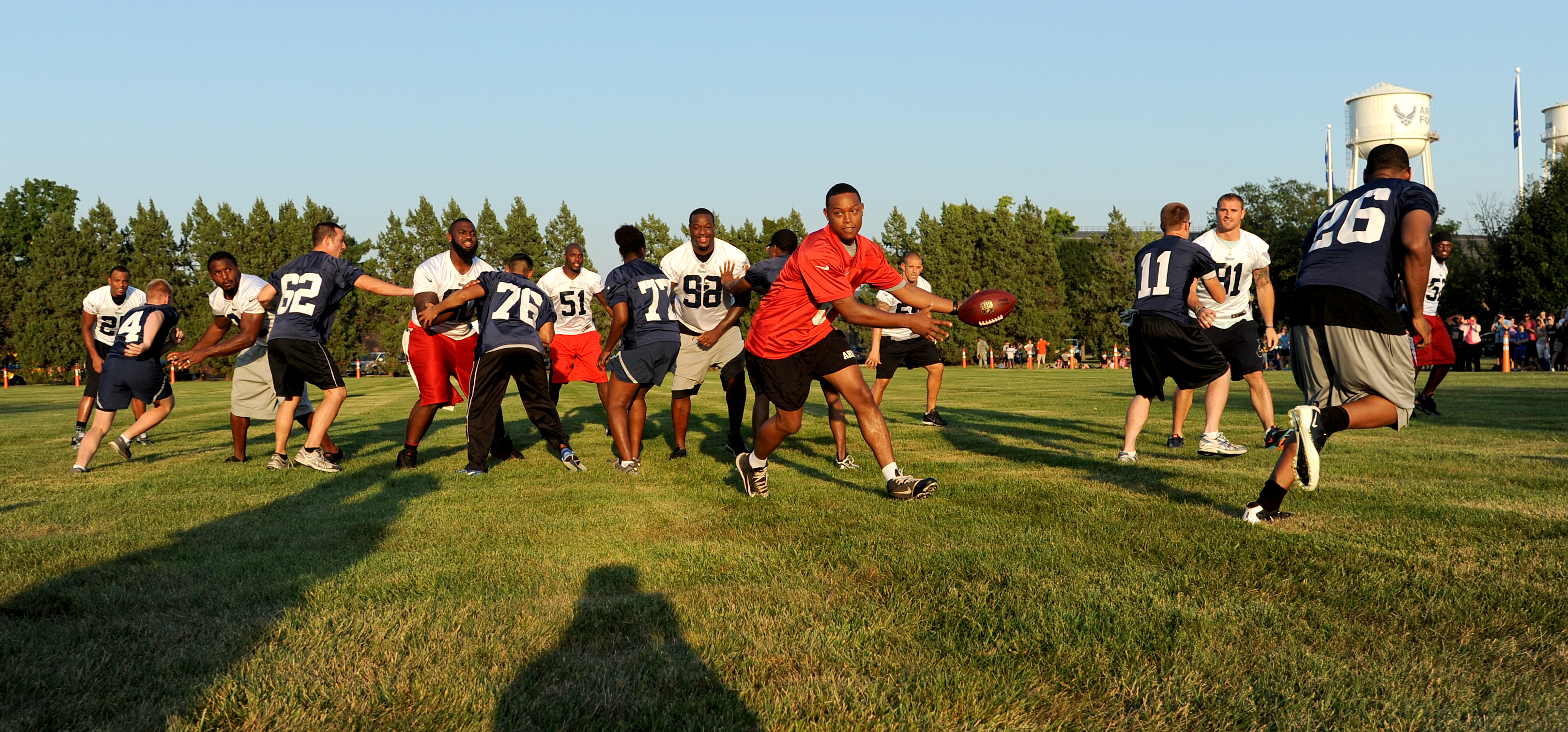 Rams visit Scott > Scott Air Force Base > Article Display
