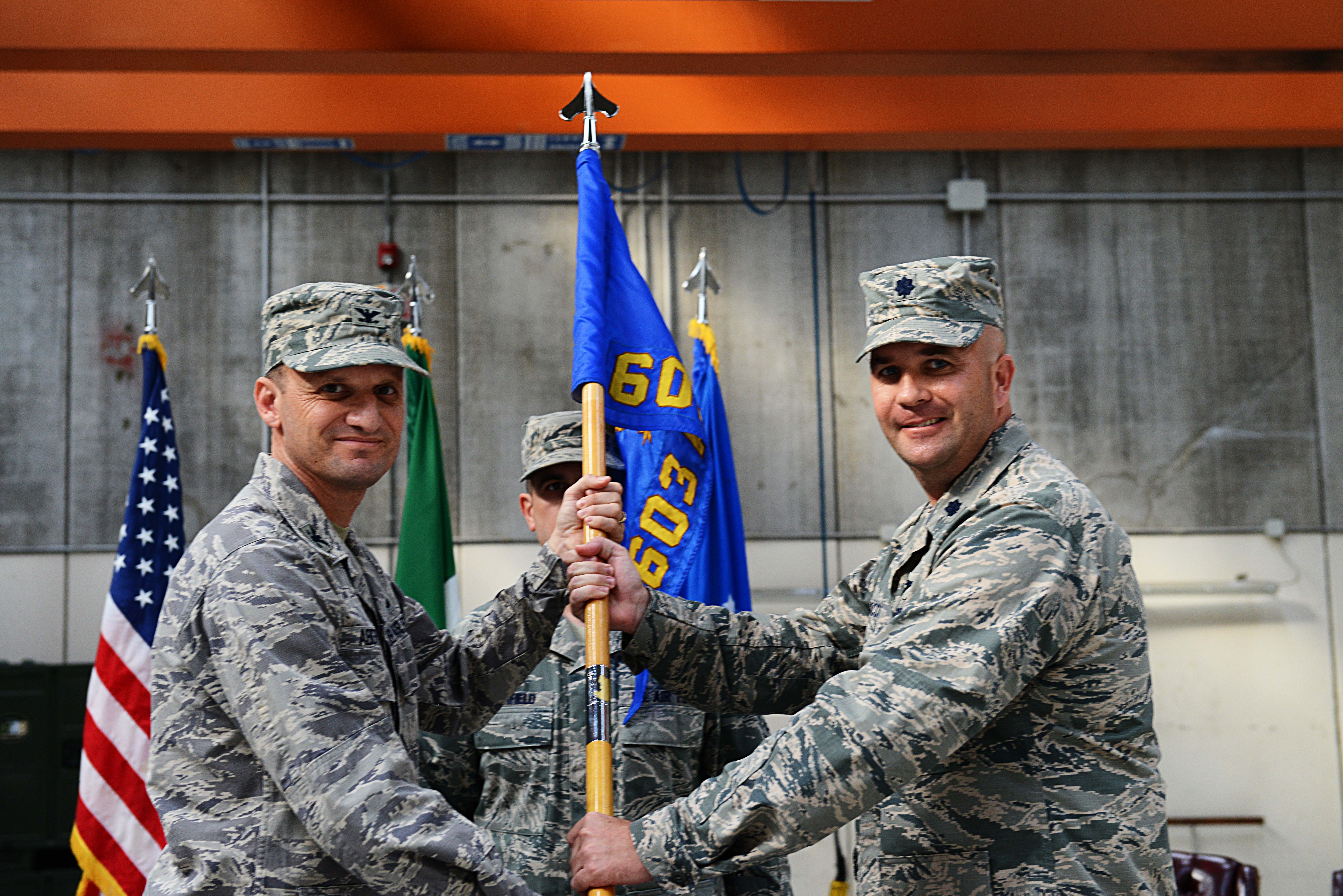 Aviano bids farewell to 603rd ACS > U.S. Air Forces in Europe - Air ...