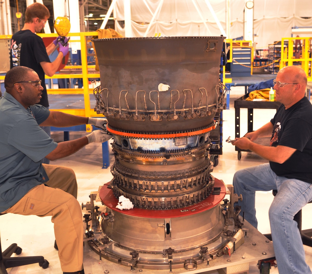 Tinker ramps up repair of fighter’s F119 engines > Tinker Air Force ...