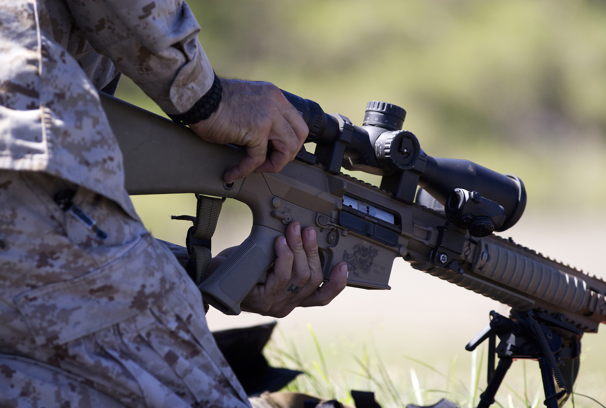 13th MEU conducts live-fire sniper exercise aboard MCBH