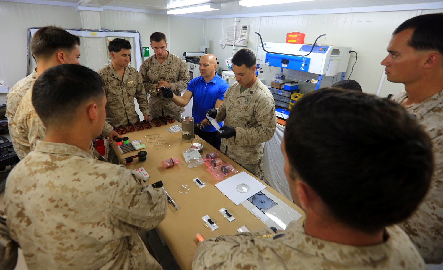 Forensics and explosives class