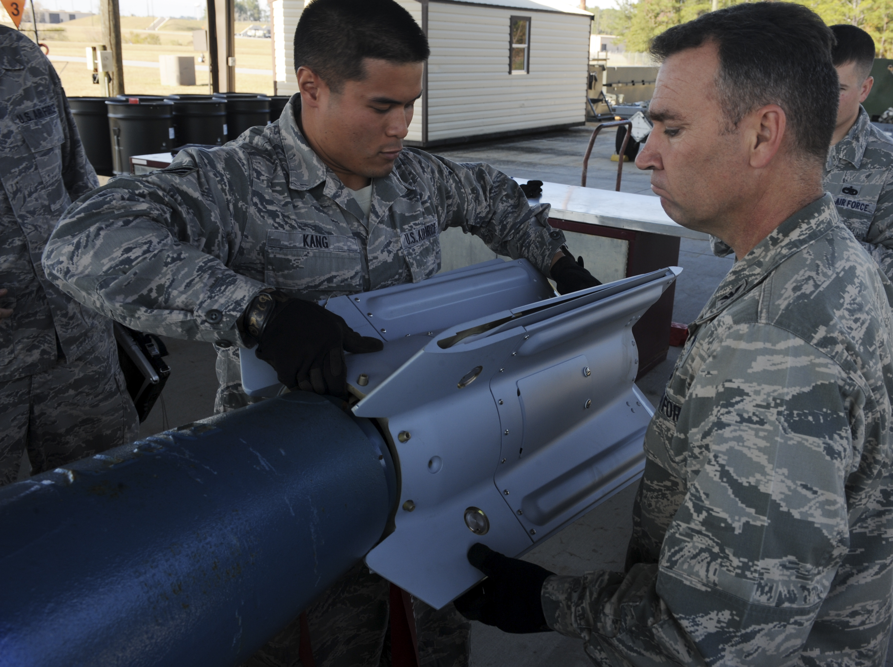 23d WG leadership bomb builds with Ammo > Moody Air Force Base ...