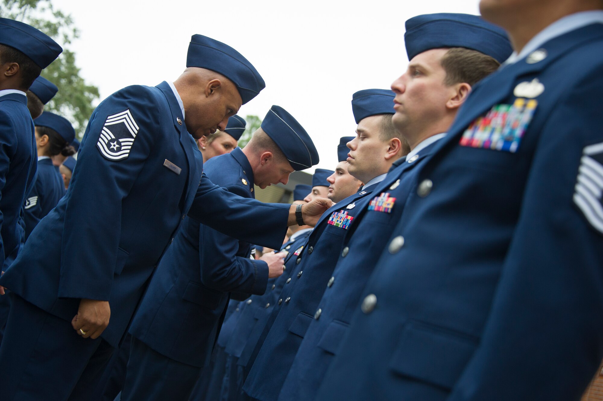 85th EIS conducts open ranks inspections > Keesler Air Force Base ...