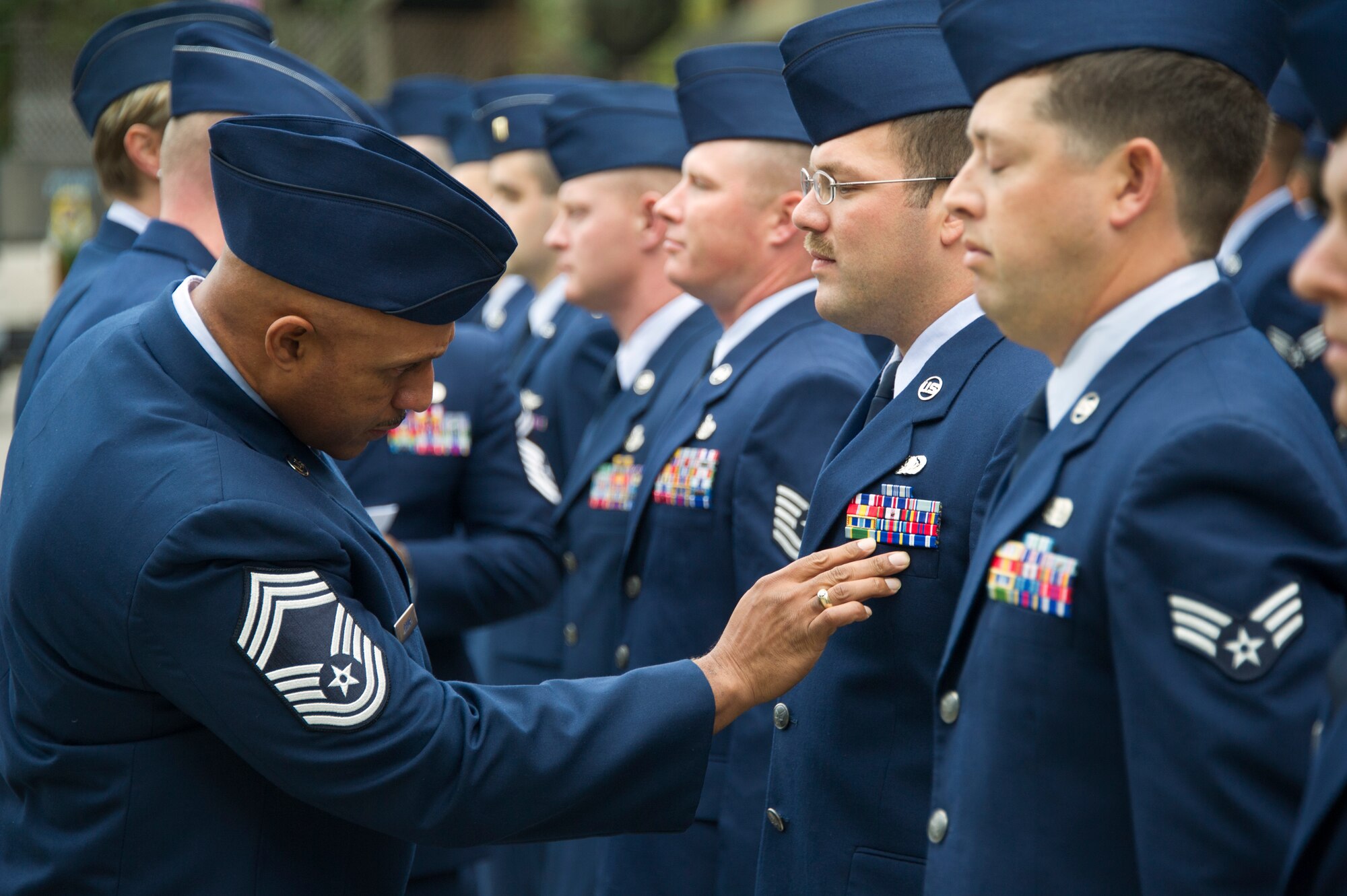 85th EIS conducts open ranks inspections > Keesler Air Force Base ...
