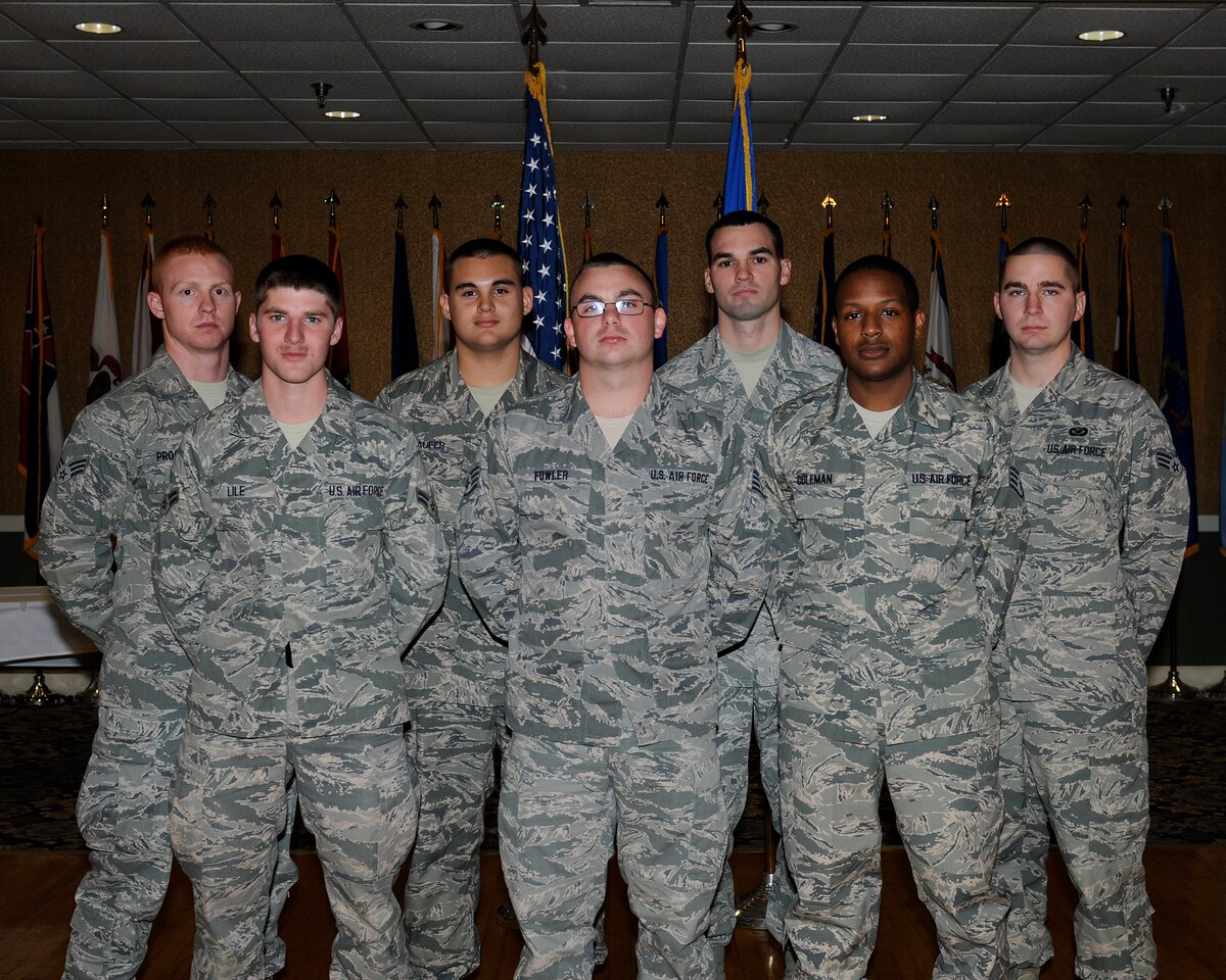 Seven enlisted Airmen promoted at ceremony > Columbus Air Force Base ...